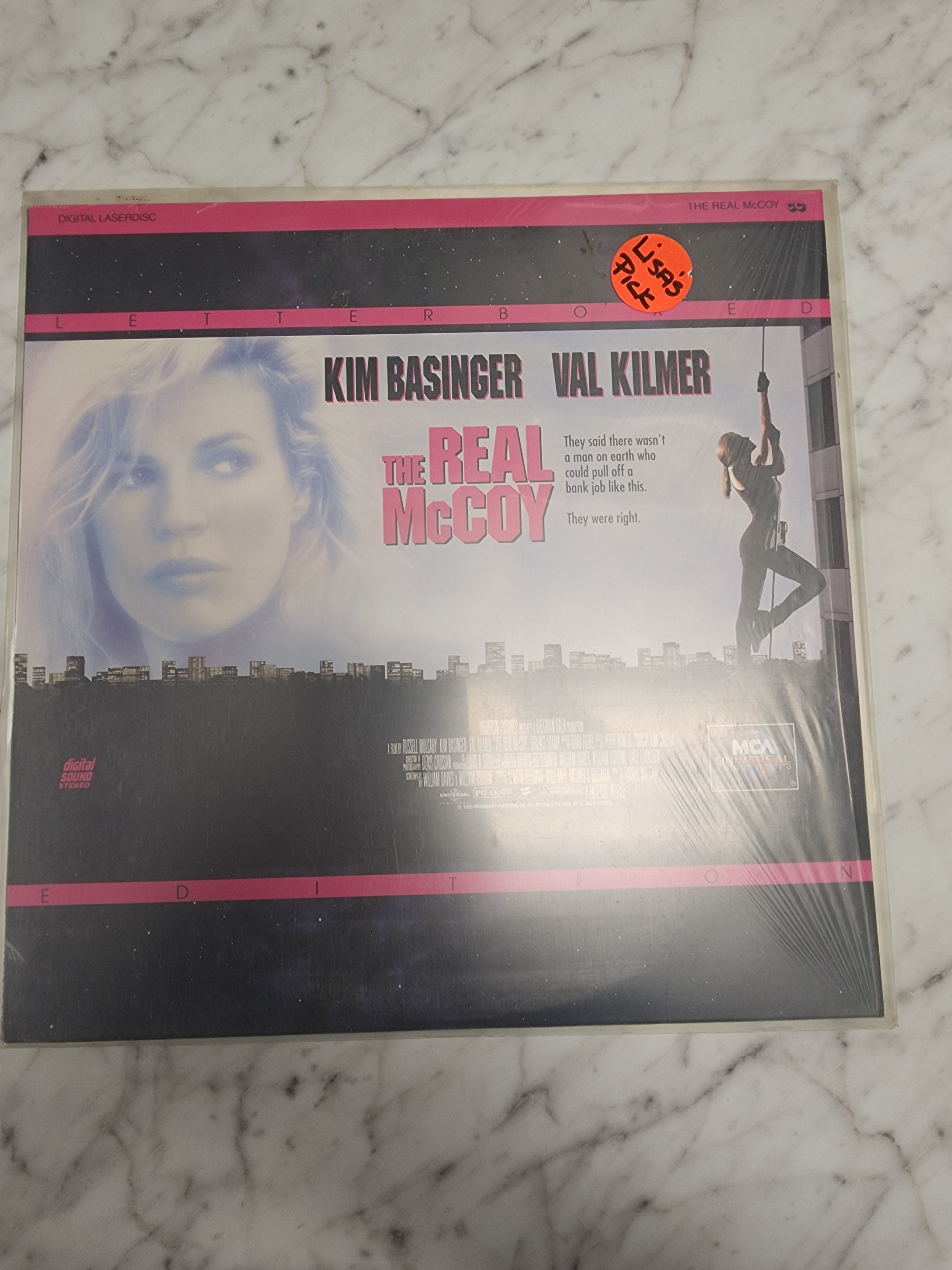 The Real McCoy Laserdisc Movie LD121724 – Core Gaming