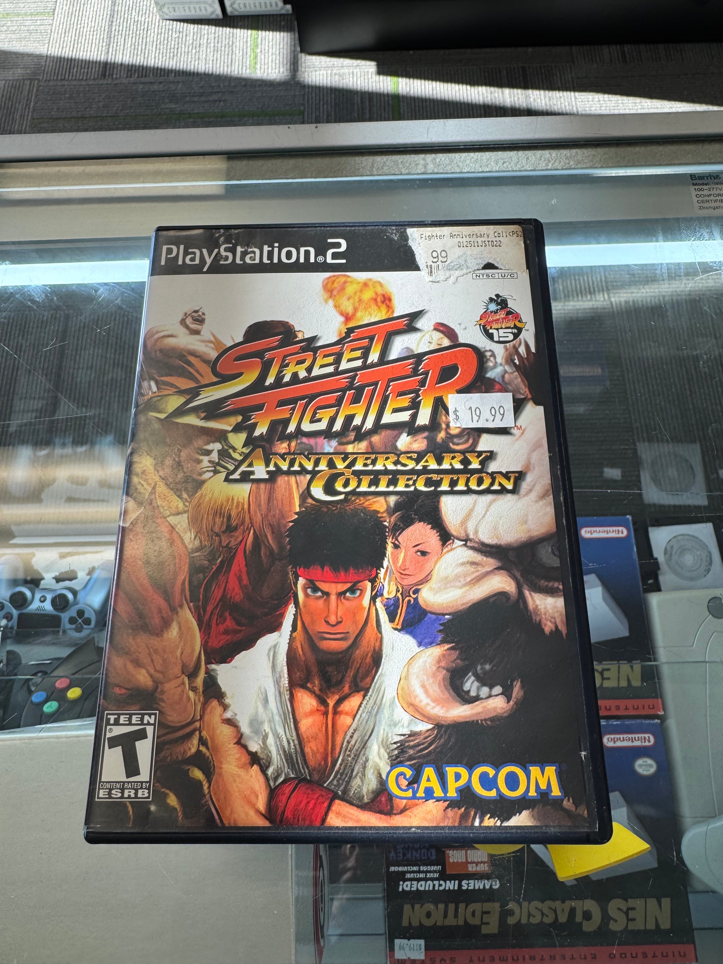 Street Fighter Anniversary Collection - PS2 E1225 – Core Gaming