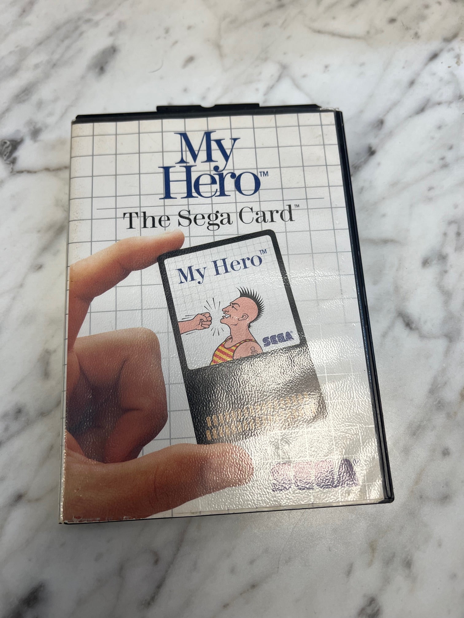 My Hero The Sega Card Master System CASE AND MANUAL ONLY NO GAME CO320 – Core Gaming