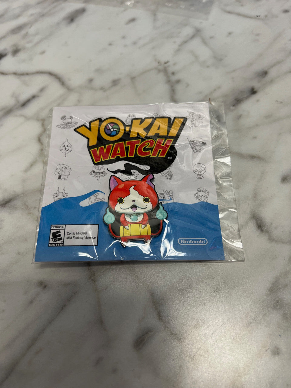 Jibanyan Yo-kai Watch Pin Yokai Nintendo - New, still in package – Core Gaming