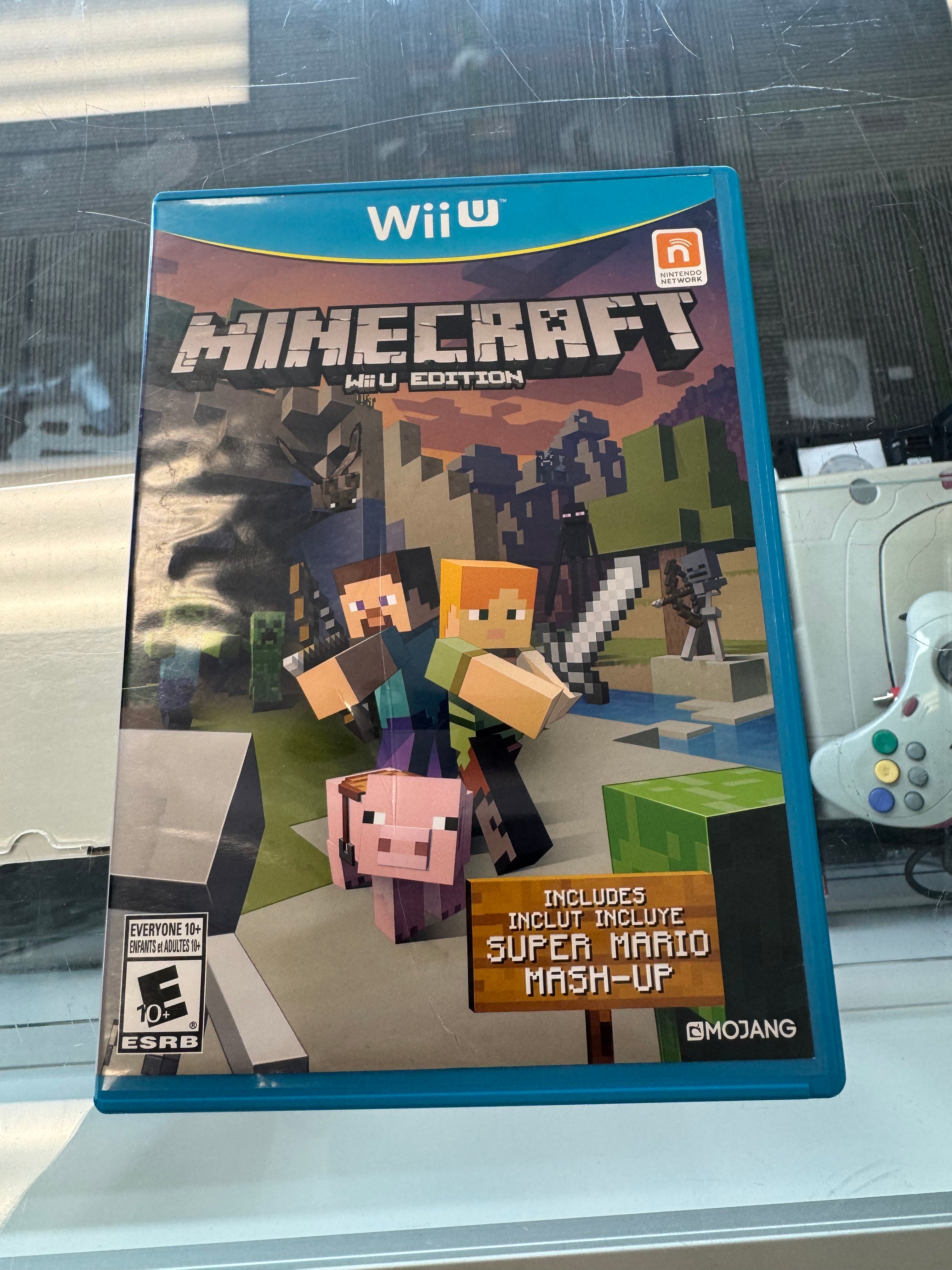 Minecraft WiiU Edition Wii U Case l Only 22825co – Core Gaming