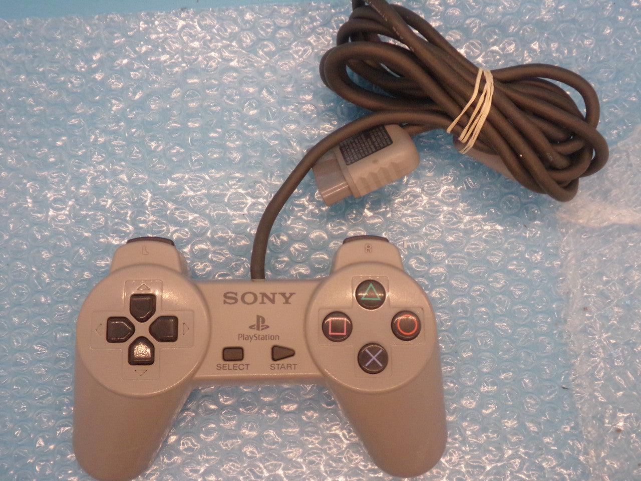 Official Playstation PS1 Controller (Gray) Used – Core Gaming
