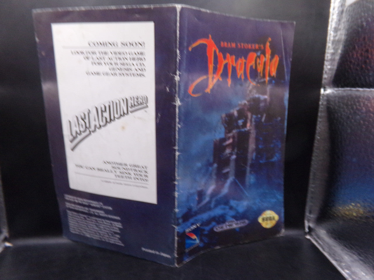 Bram Stoker's Dracula Sega Genesis MANUAL ONLY – Core Gaming