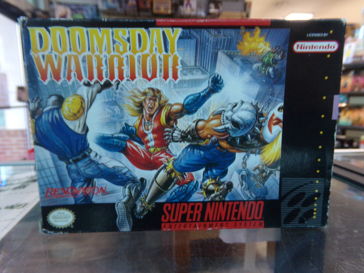 Doomsday Warrior Super Nintendo SNES BOX ONLY – Core Gaming