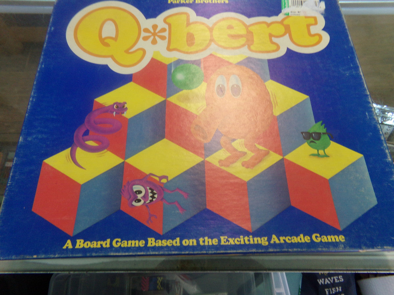 Q*Bert Board Game Used – Core Gaming