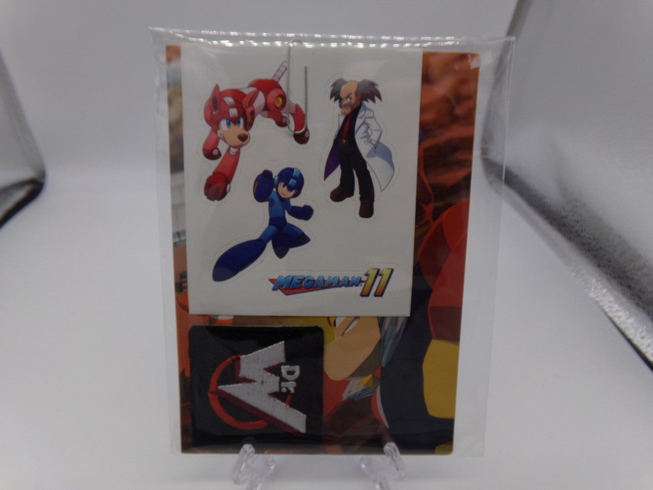 Mega Man 11 Sticker Sheet/Patch/Art Cards NEW – Core Gaming