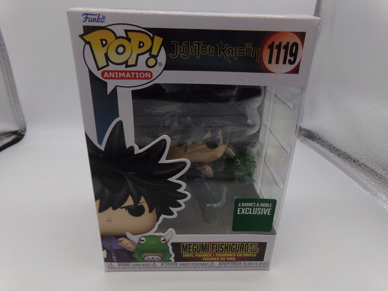 Jujutsu Kaisen - #1119 Megumi Fushiguro with Toads (Barnes & Noble) Fu ...