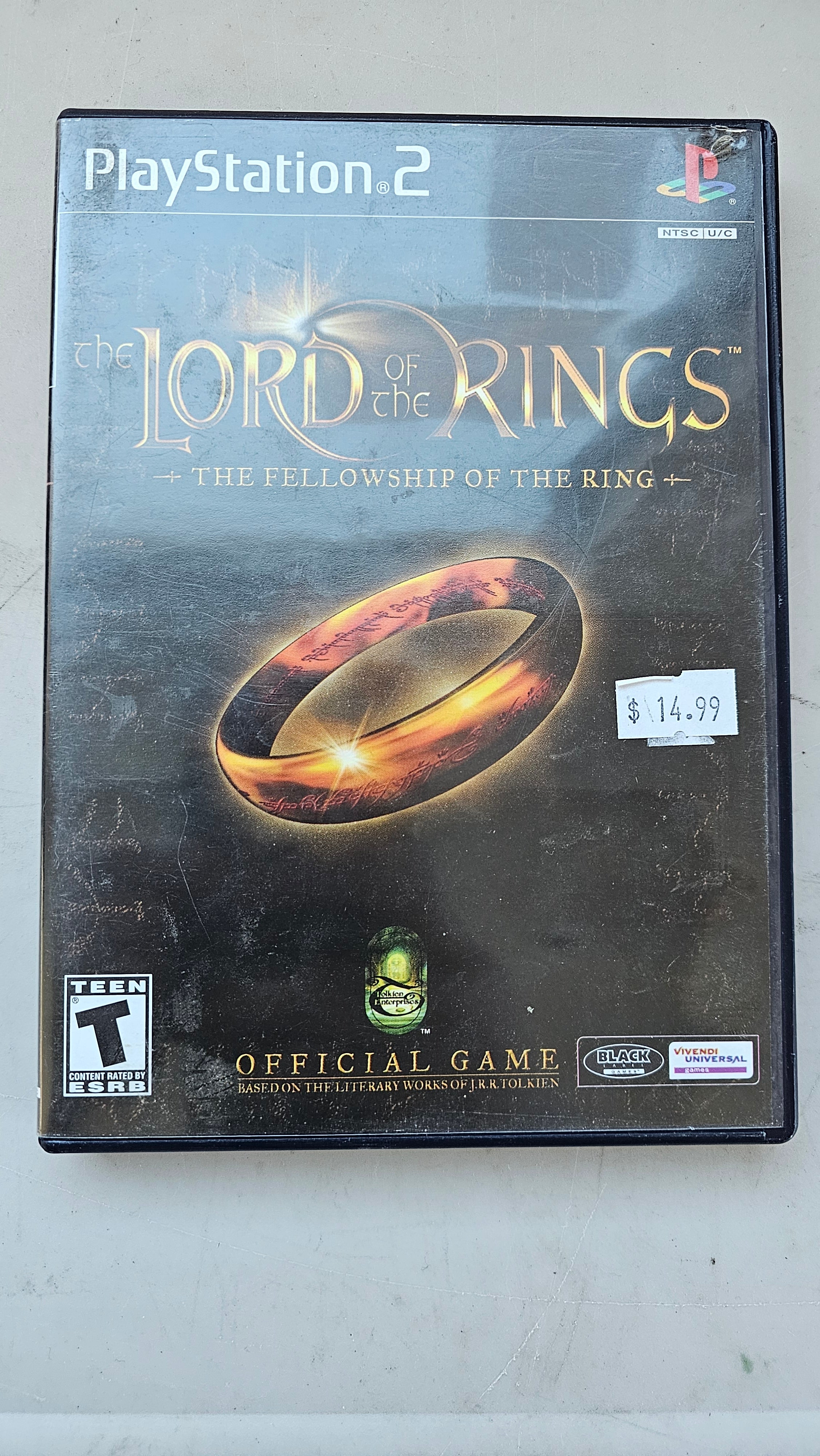 The Lord of the Rings: The Fellowship of the Ring PS2 P73025 – Core Gaming