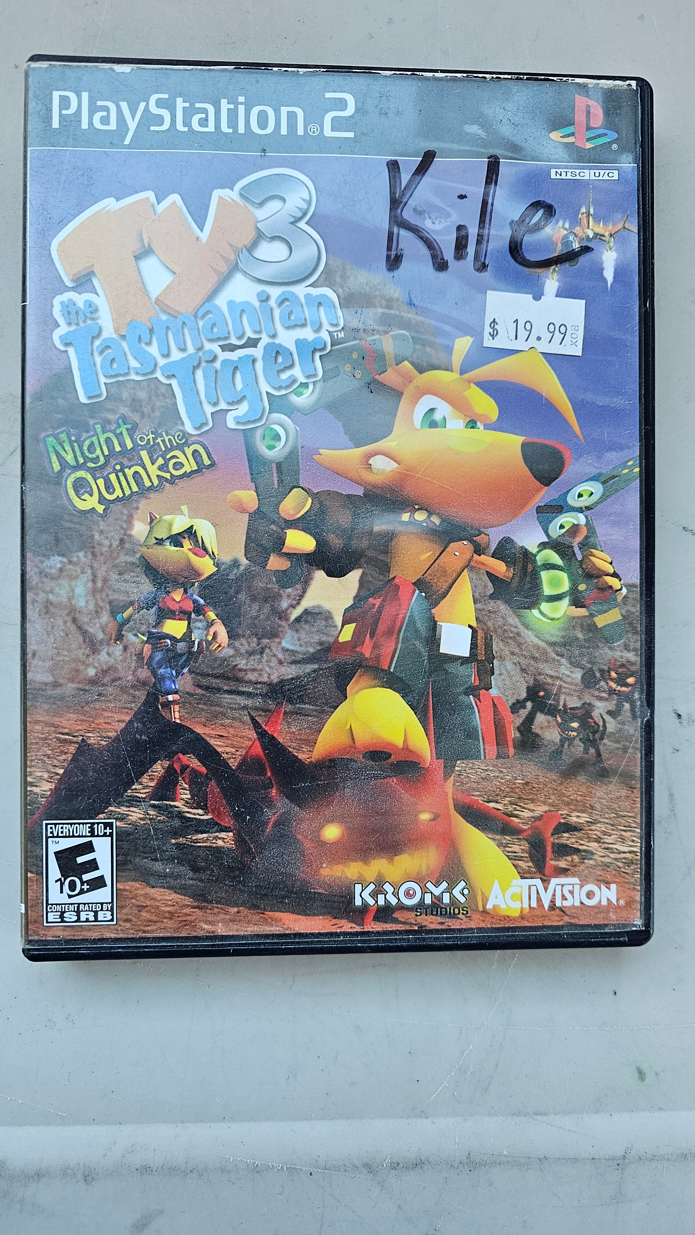 Ty the Tasmanian Tiger 3: Night of the Quinkan PS2 SD1485 – Core Gaming