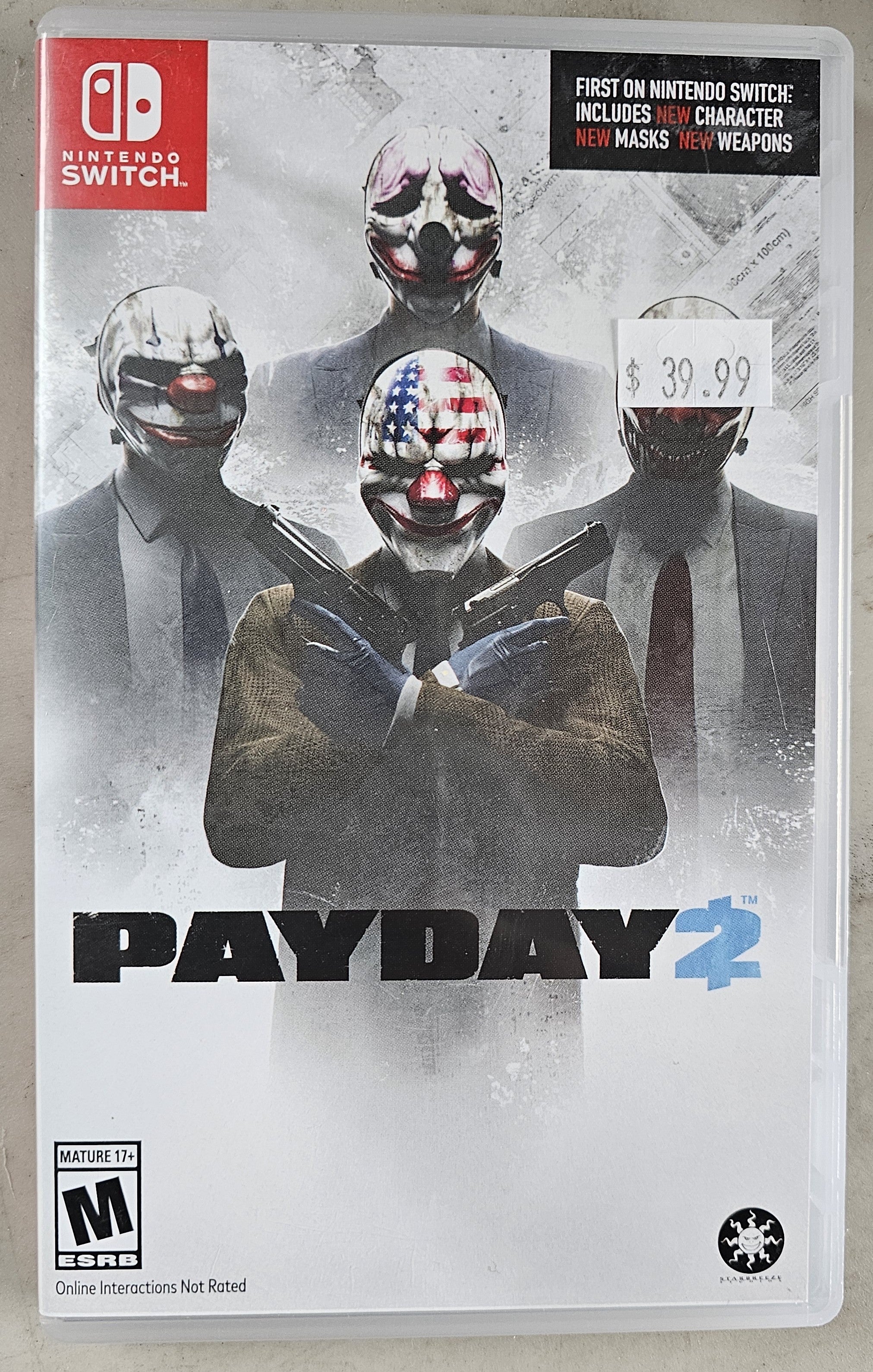 Payday 2 - Nintendo Switch SD1945 – Core Gaming