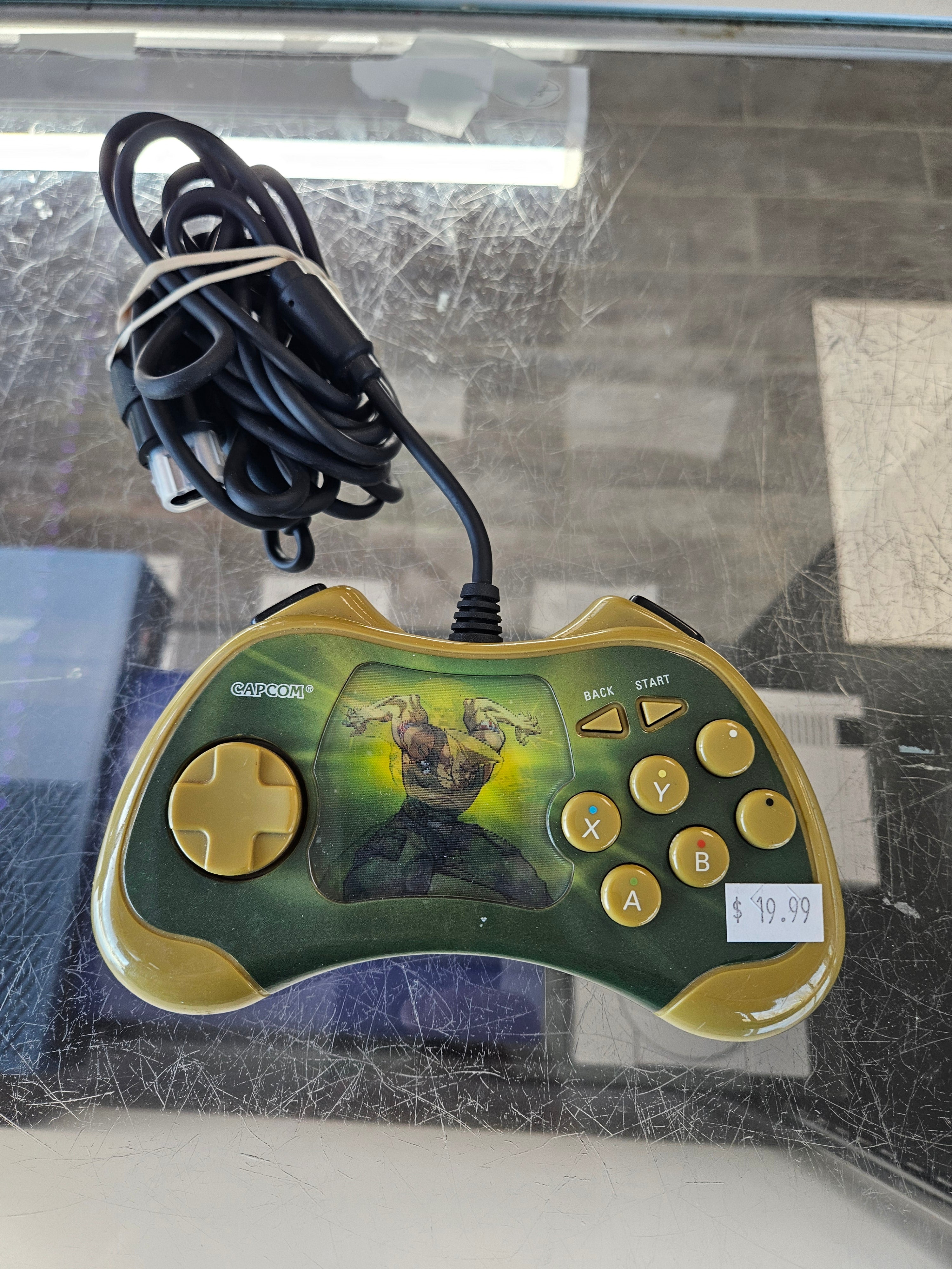 Street Fighter 15th Anniversary Guile Controller for Original Xbox GS5 ...