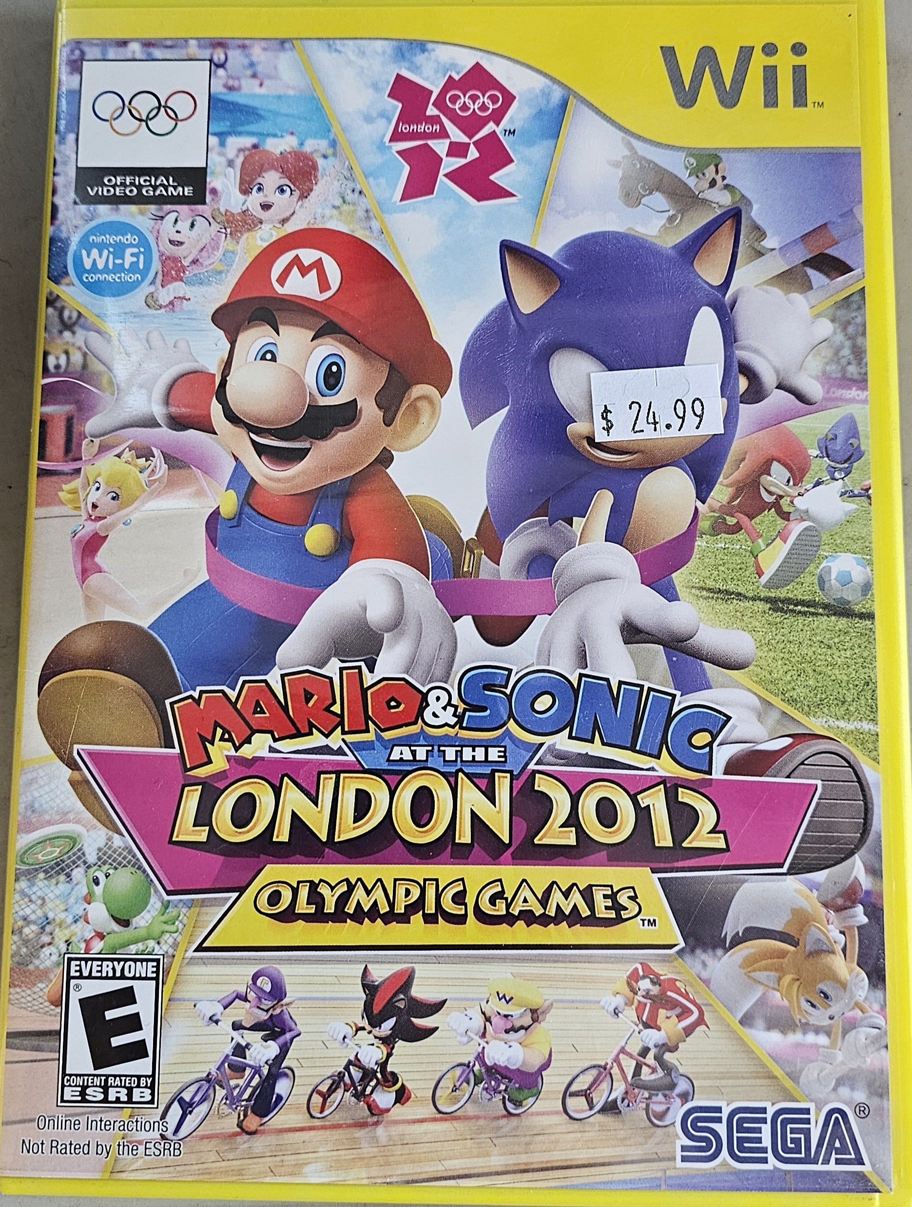 Mario & Sonic at the London 2012 Olympic Games - Wii SD1939 – Core Gaming