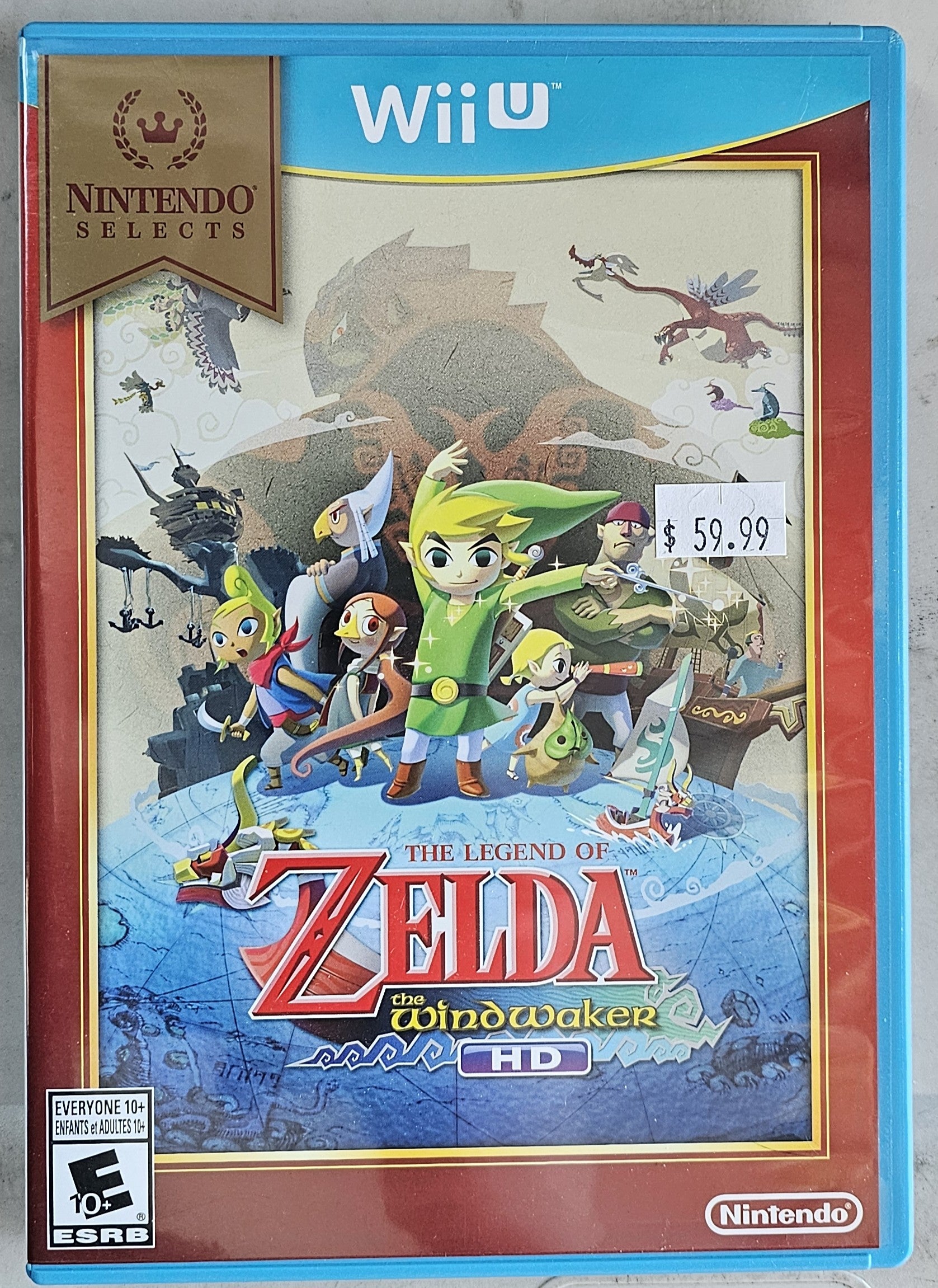 Legend of Zelda: The Wind Waker HD - Wii U SD1010 – Core Gaming