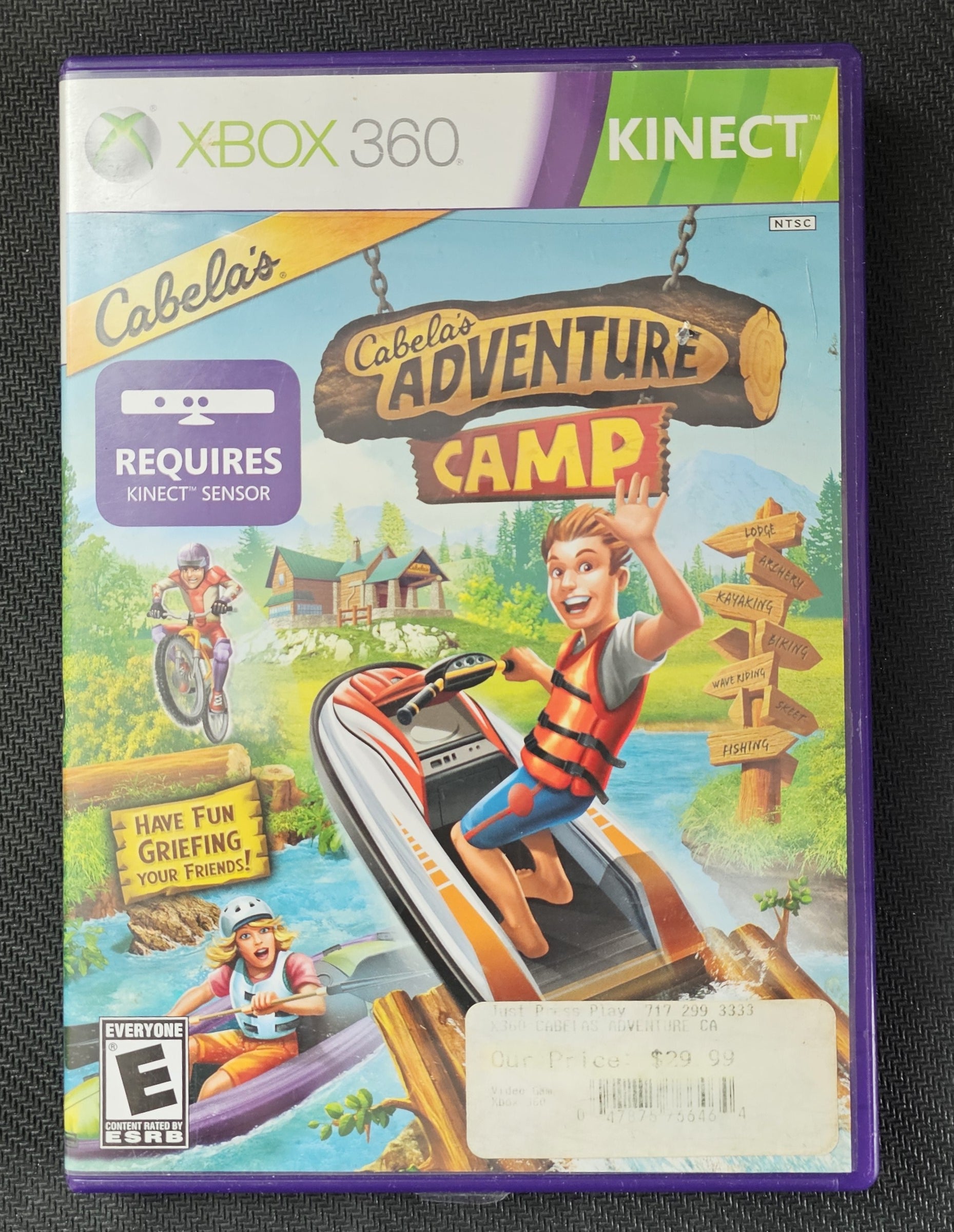 Cabela's Adventure Camp - Xbox 360 SD0360 – Core Gaming