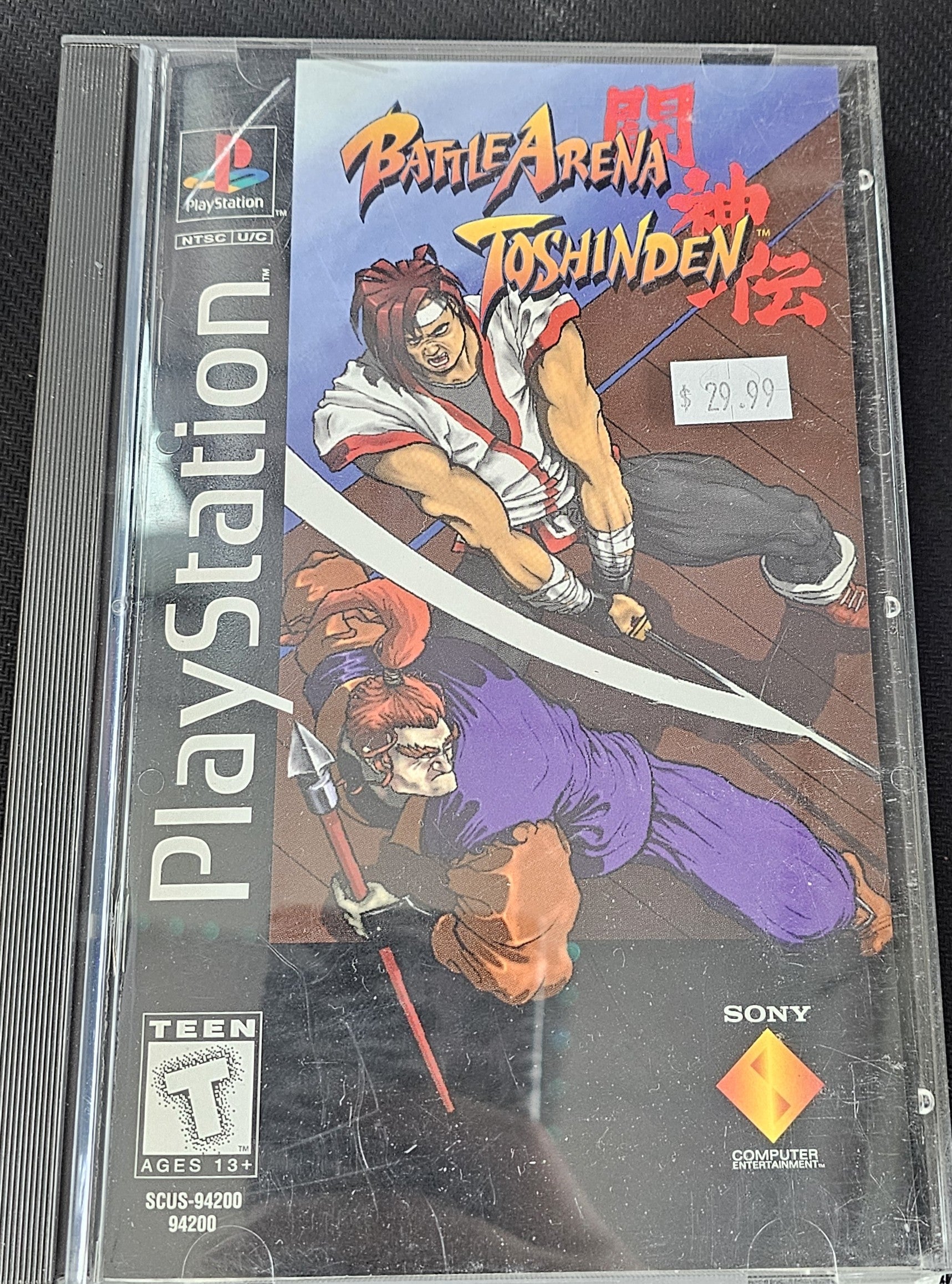 Battle Arena Toshinden - PS1 SD1111 – Core Gaming