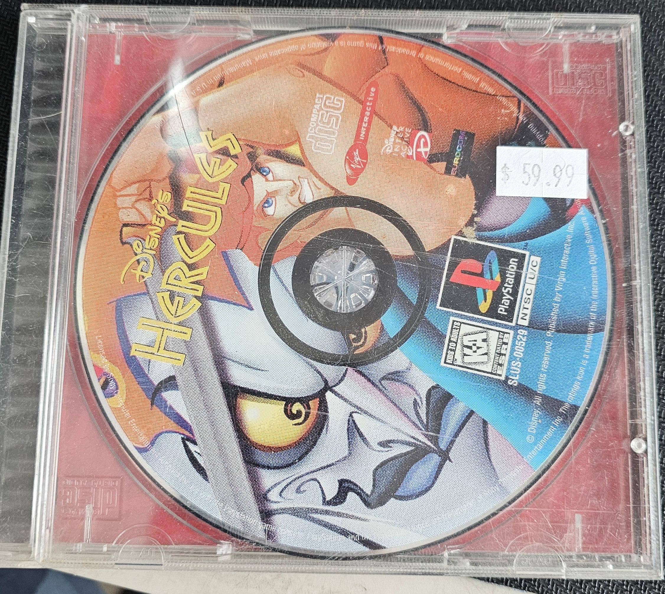 Hercules (Disney) - PS1 SD1111 – Core Gaming