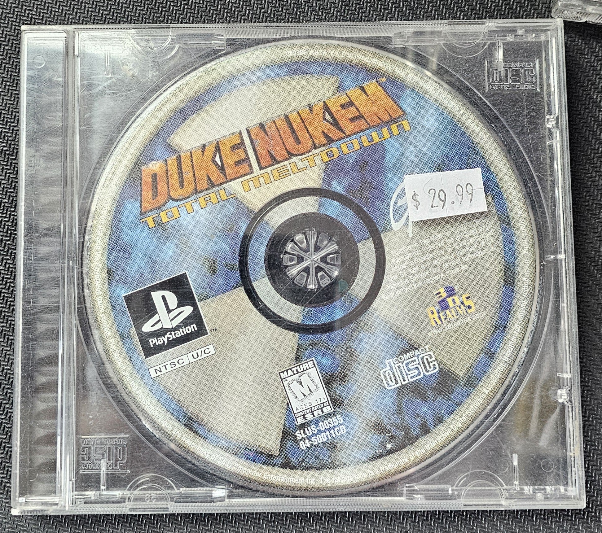 Duke Nukem: Total Meltdown - PS1 SD1111 – Core Gaming