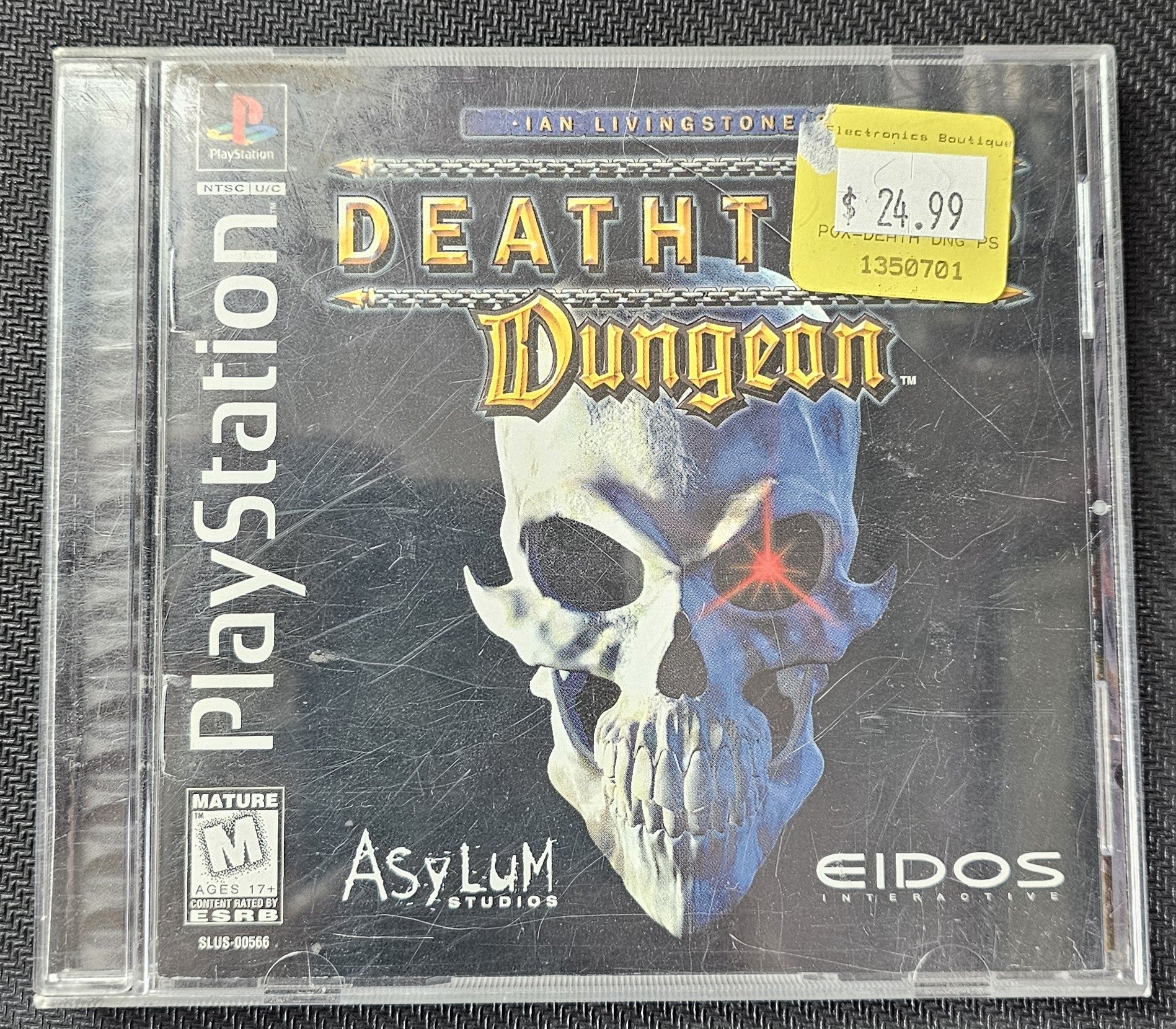Deathtrap Dungeon - PS1 SD1111 – Core Gaming