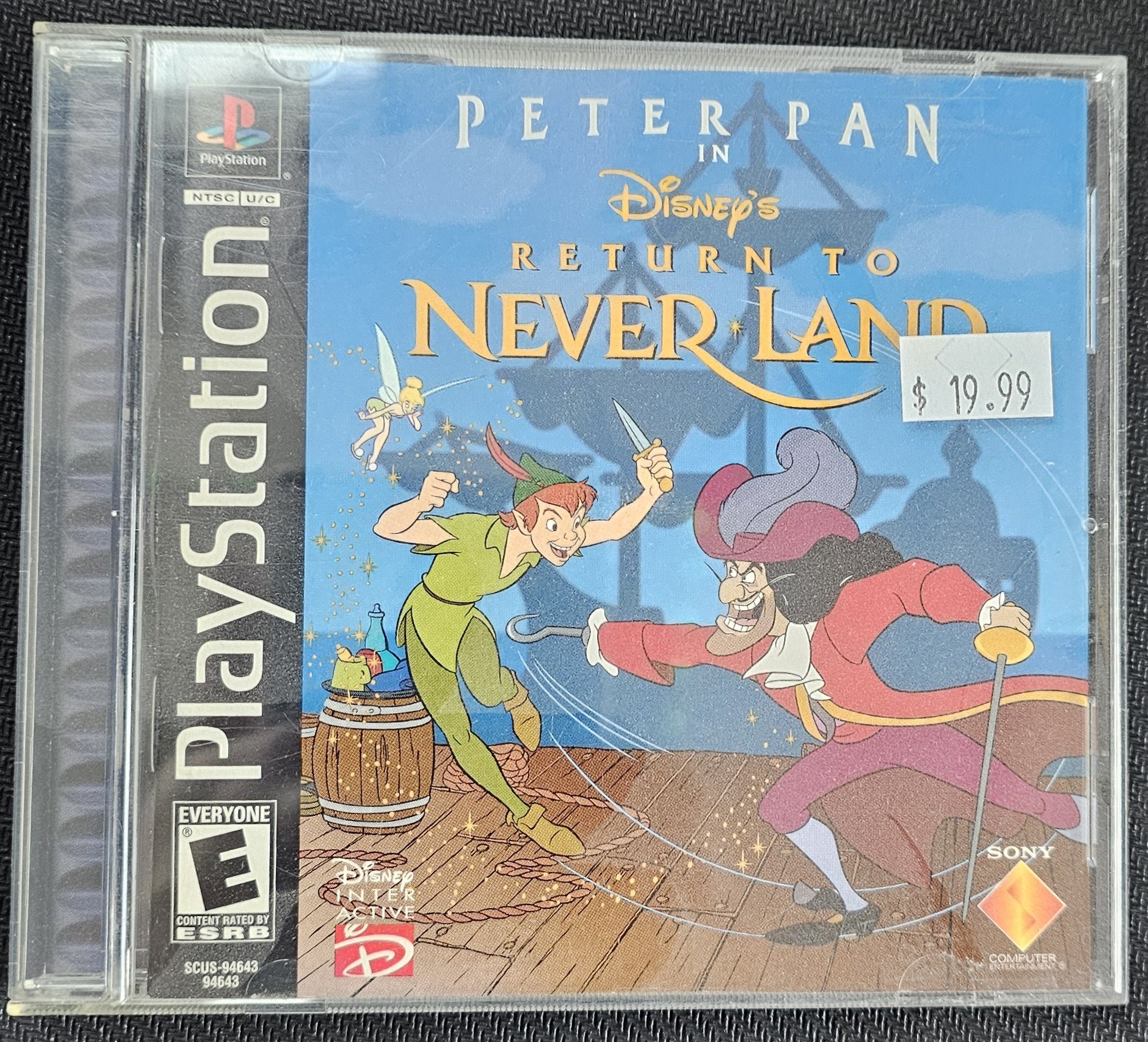 Peter Pan in Disney's Return to Neverland - PS1 SD1111 – Core Gaming