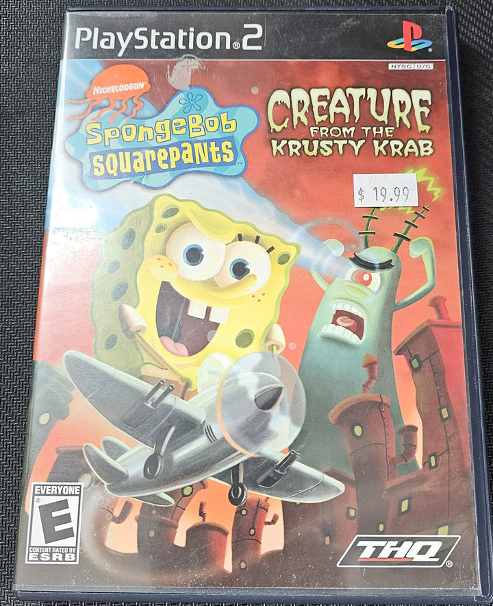 Spongebob Squarepants: Creature From the Krusty Krab - PS2 SD1485 ...