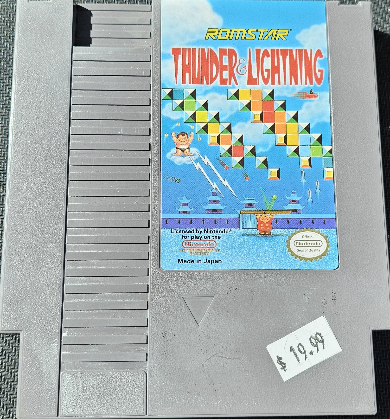 Thunder & Lightning - NES SD0000 – Core Gaming