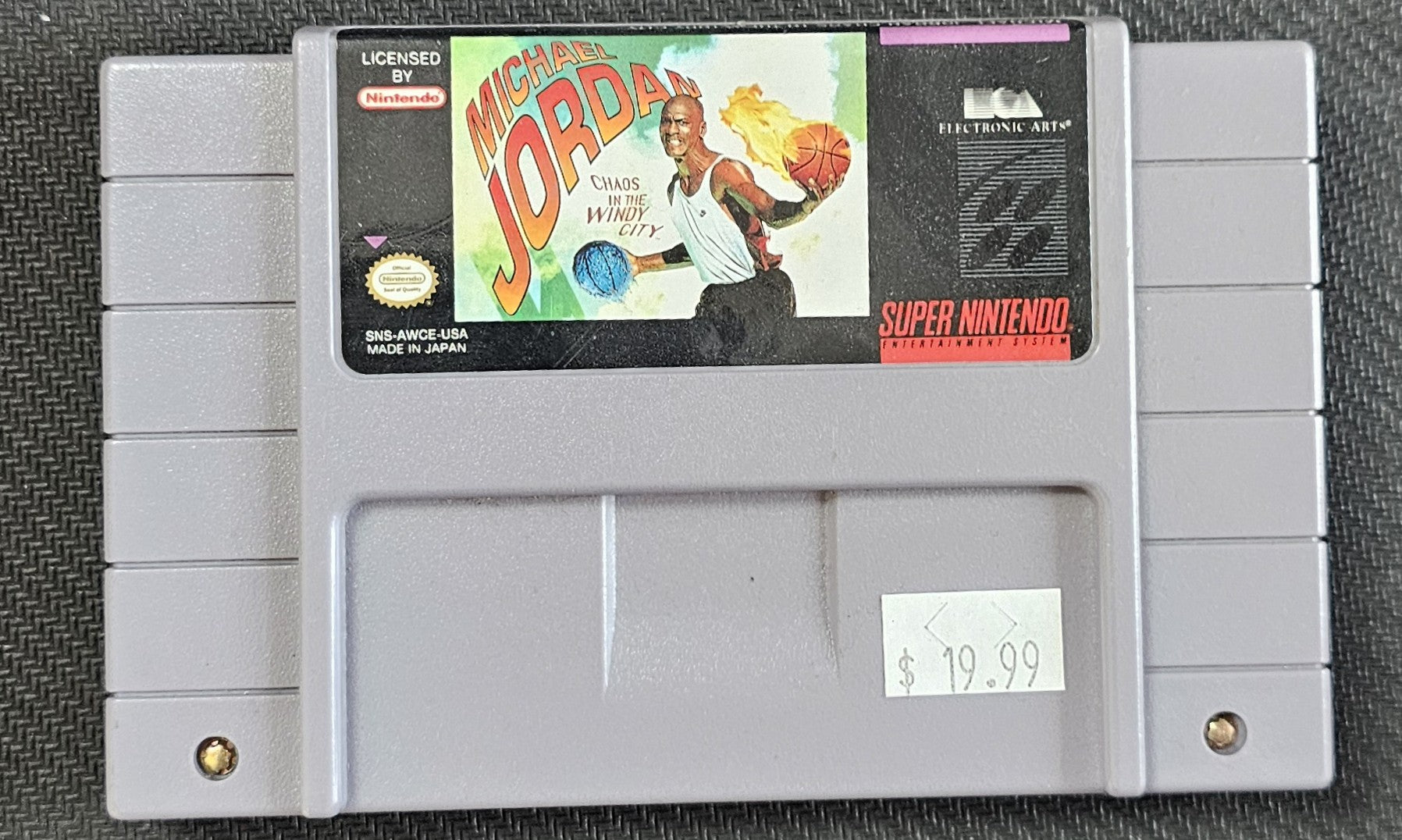Michael Jordan Chaos in the Windy City - SNES SD2222 – Core Gaming