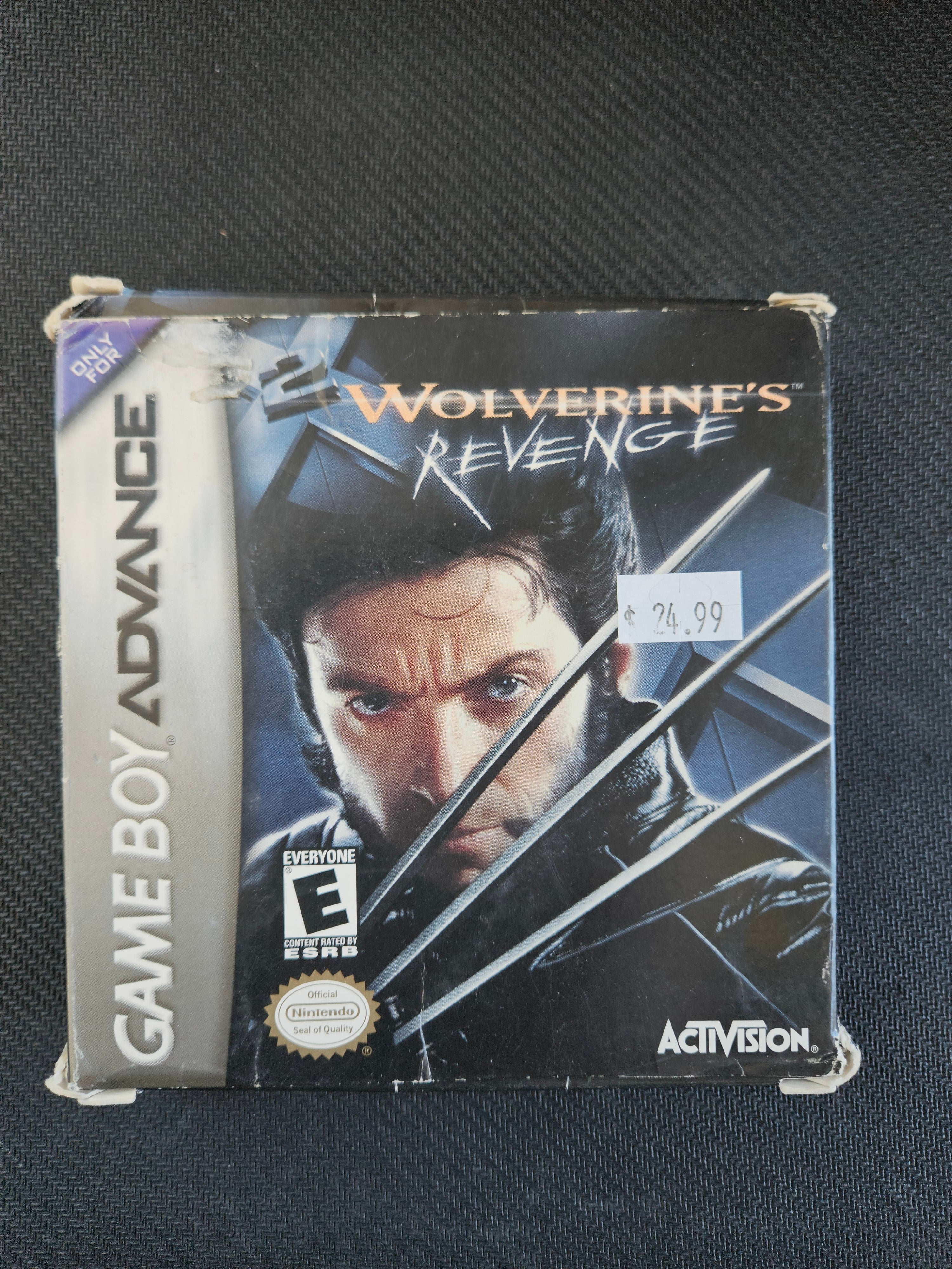 X2 Wolverine’s Revenge - Game Boy Advance (GBA) GS3711 – Core Gaming