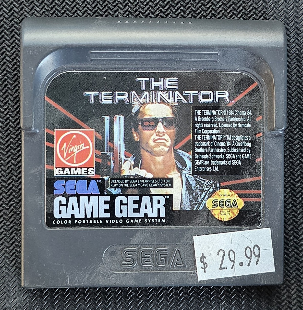 The Terminator - Sega Game Gear *SGG* SD4455 – Core Gaming