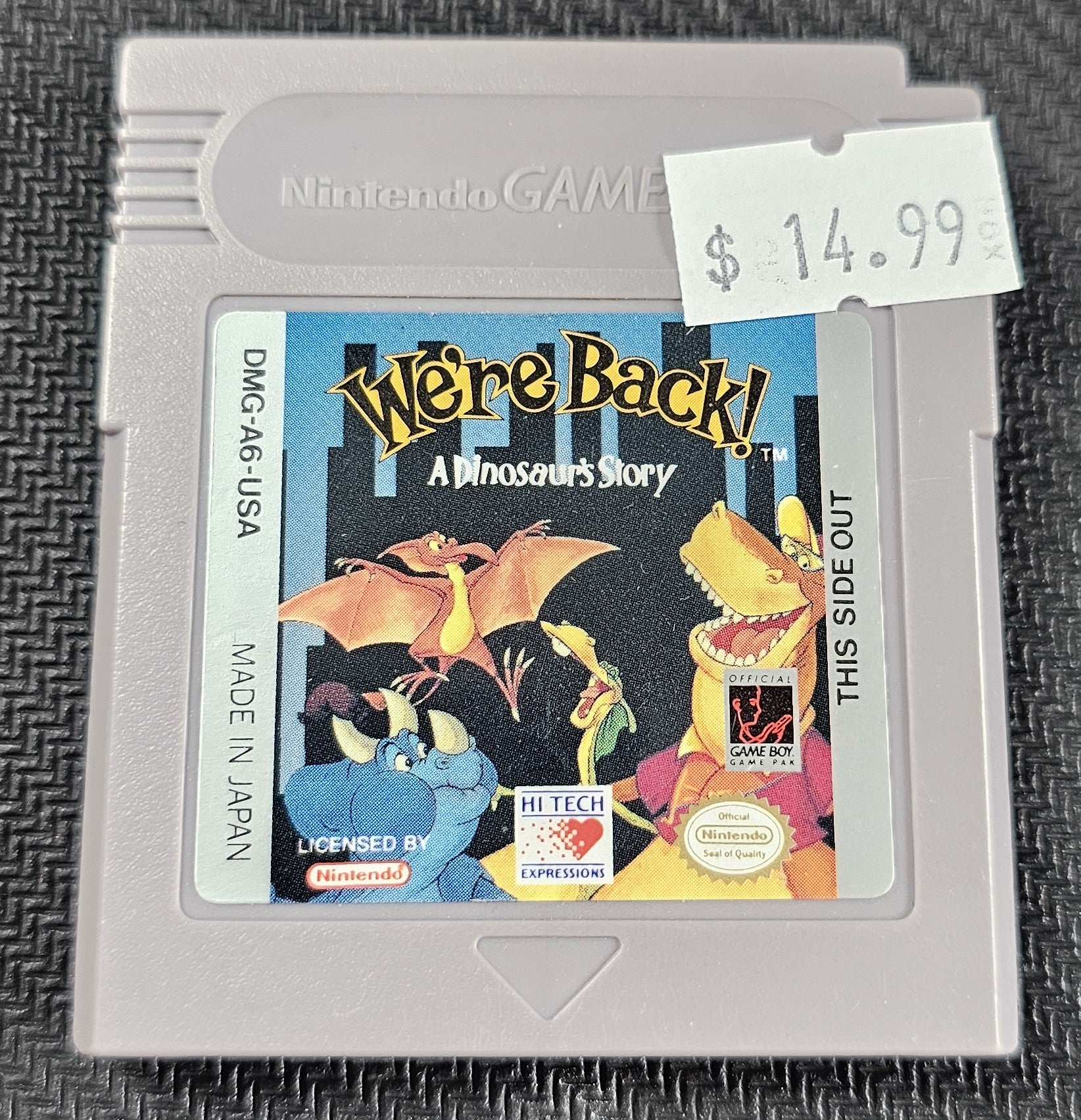 We're Back! A Dinosaur's Story - Game Boy (GB) GS3761 – Core Gaming