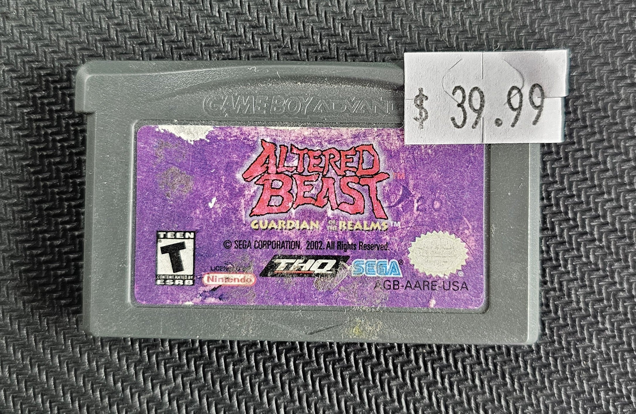 Altered Beast: Guardian of the Realms - Game Boy Advance *GBA* – Core ...