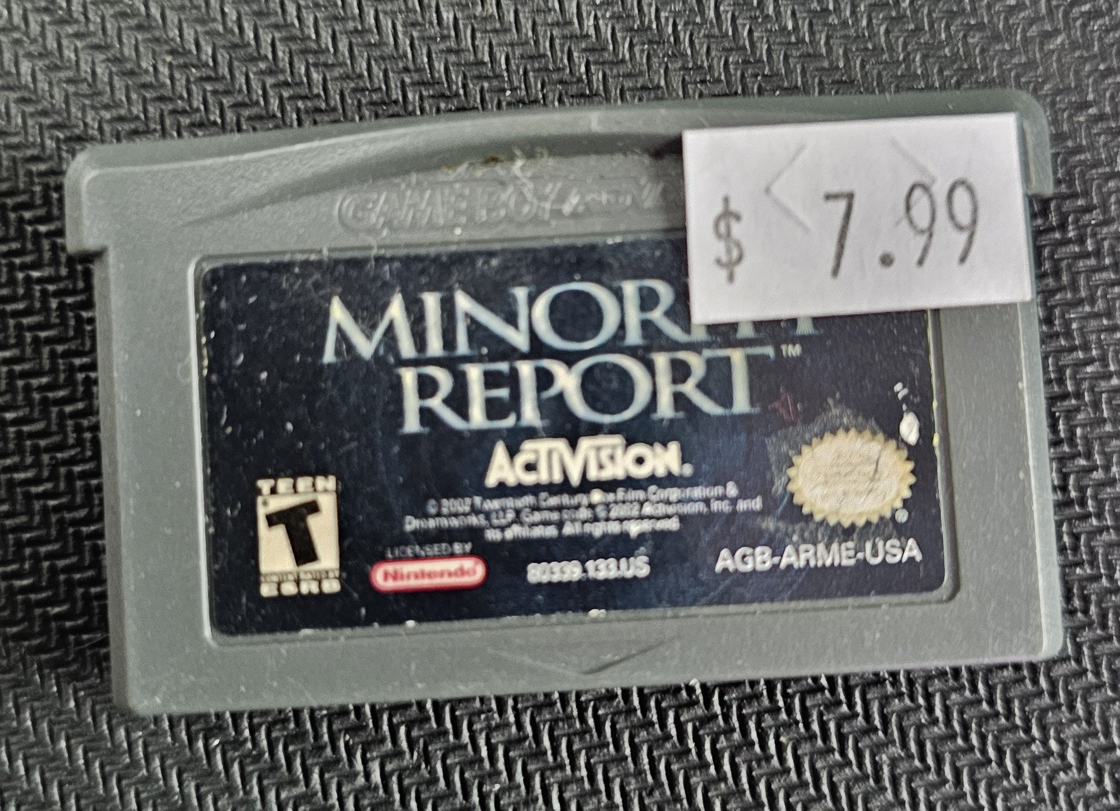 Minority Report: Everybody Runs - GBA – Core Gaming