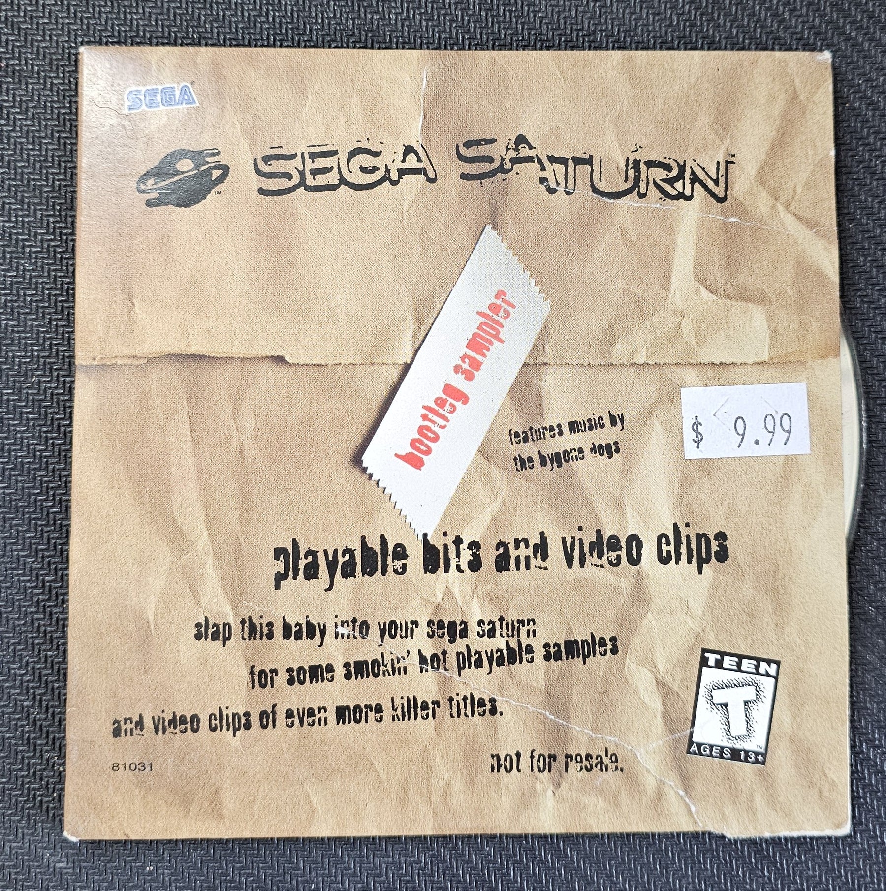 Sega Saturn Bootleg Sampler Demo Disc - Saturn SD2585 – Core Gaming