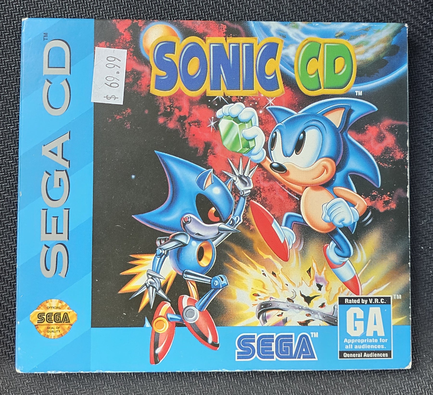 Sonic CD - Sega CD – Core Gaming