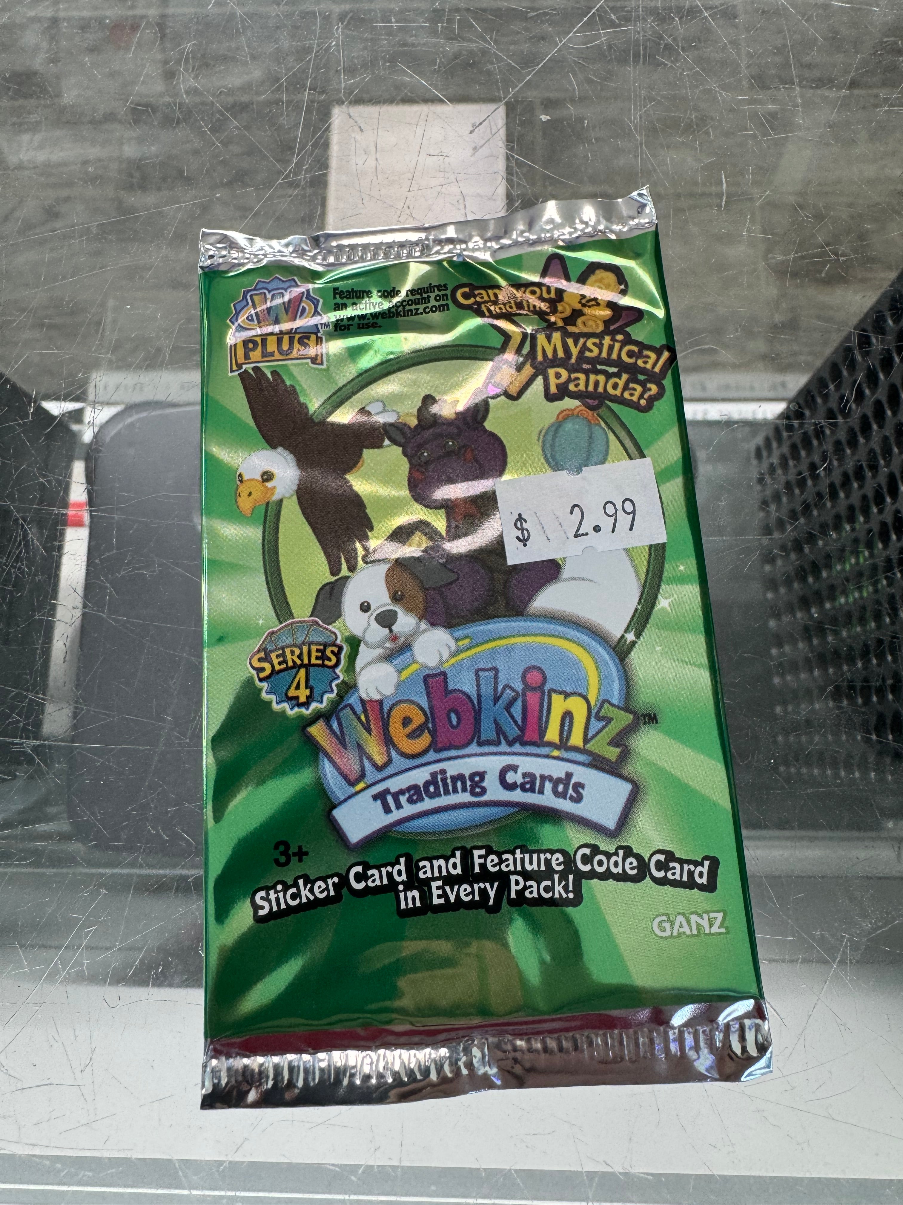 Webkinz Trading Card Game Series 4 Booster Pack – Core Gaming