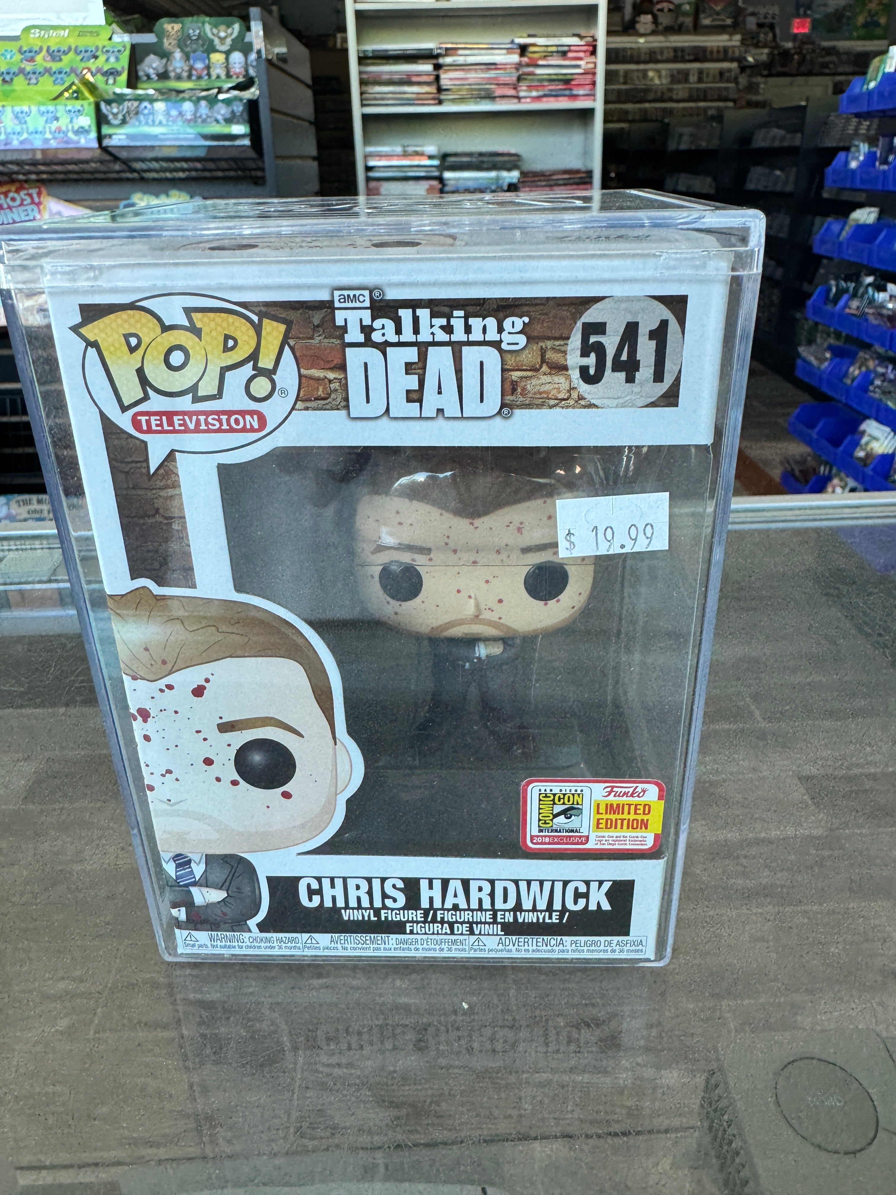 AMC Talking Dead Chris Hardwick Bloody (2018 Summer Convention) - Funk ...