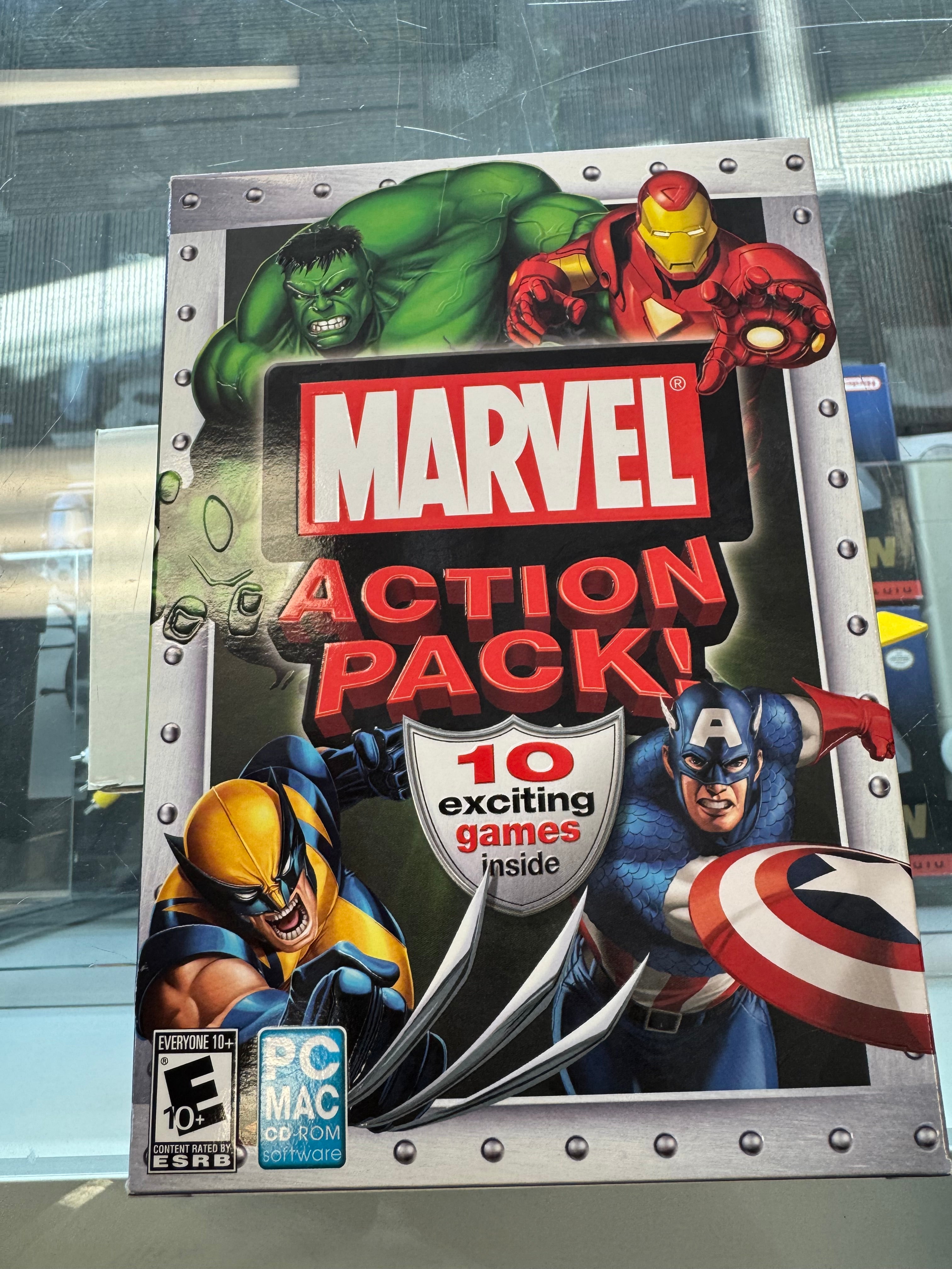 Marvel Action Pack 10 PC Games includes Hulk,Wolverine,Captain America ...