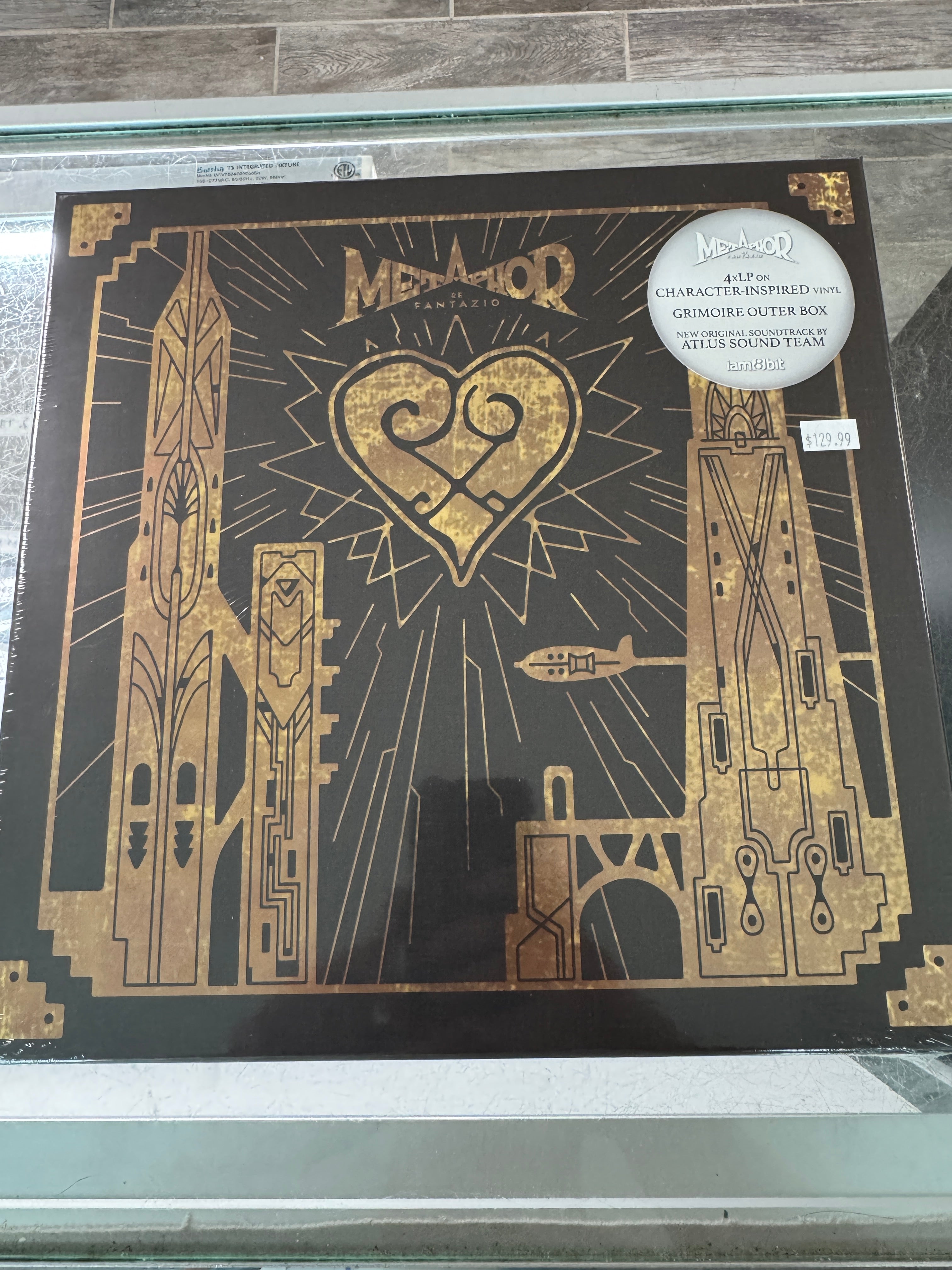 Metaphor: ReFantazio / Album / 4LP Stylish Character-Inspired Iris Bur ...