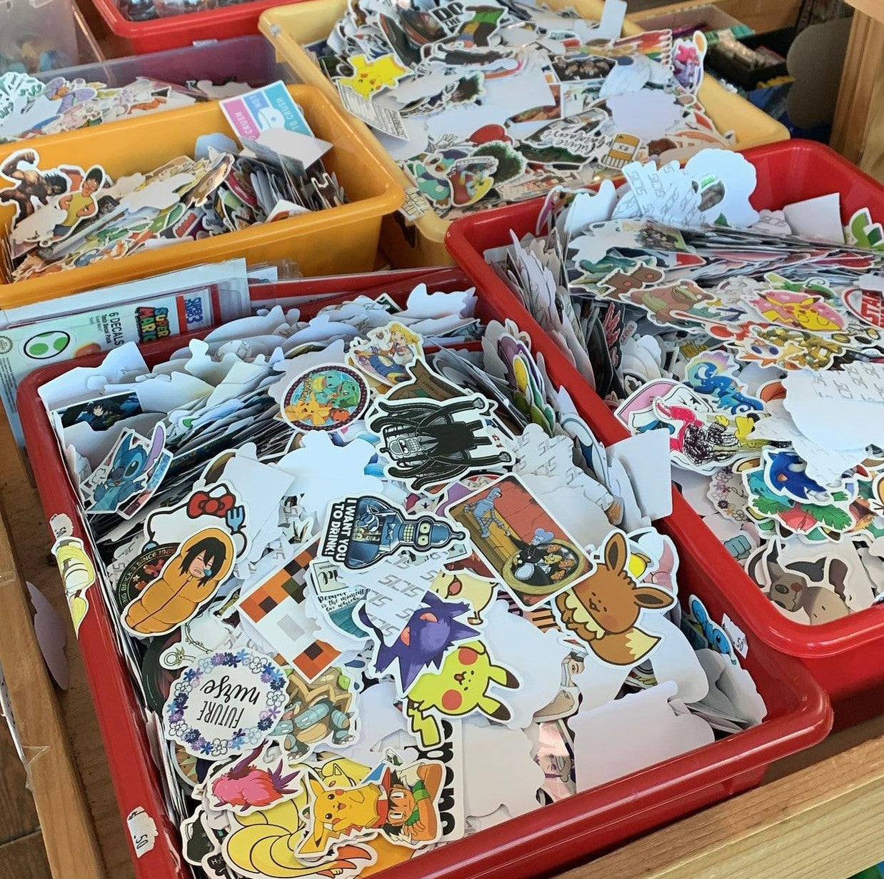 10 Random Anime Stickers – Core Gaming