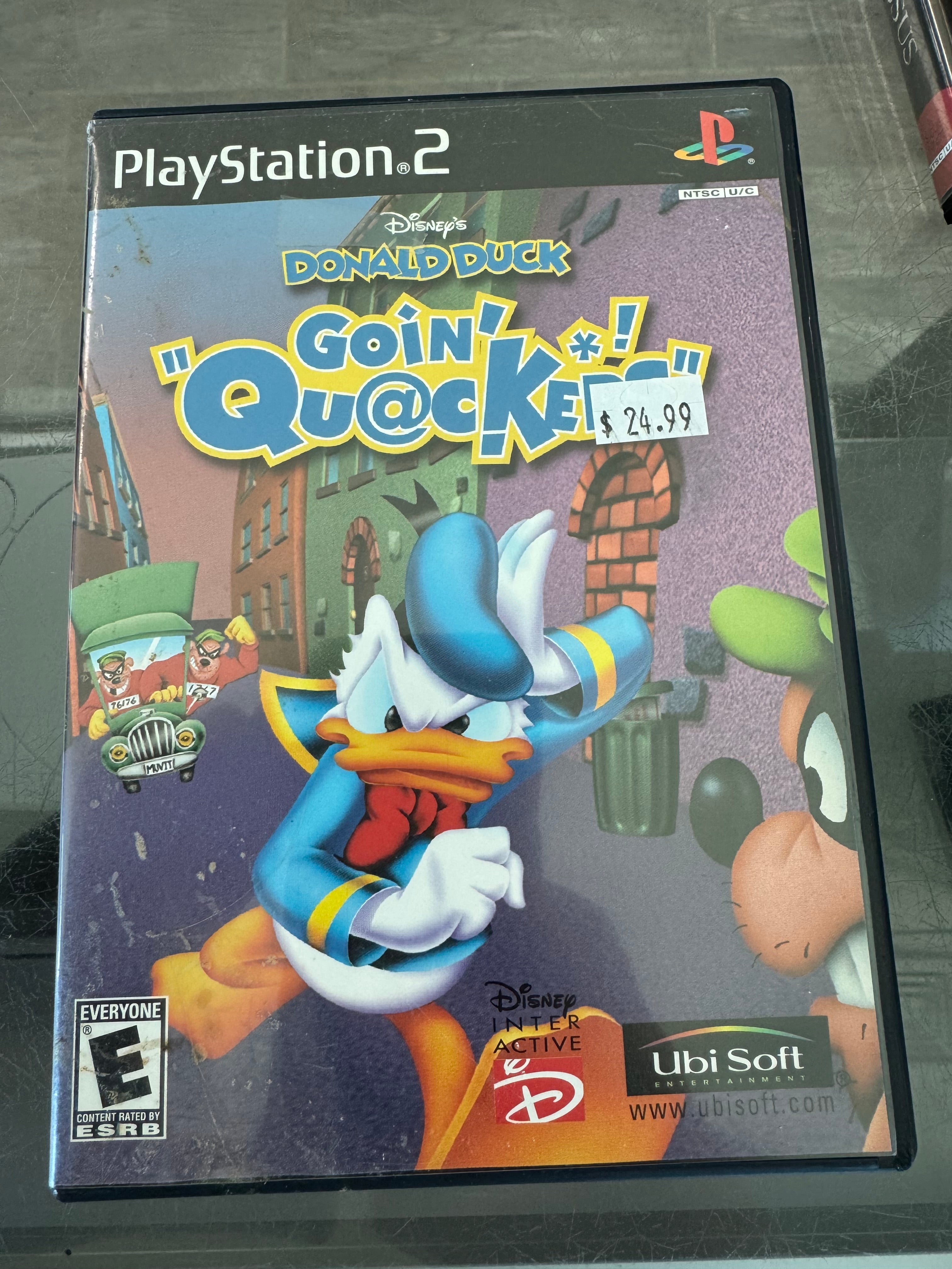 Disney's Donald Duck: Goin' Quackers PS2 JD2319 – Core Gaming