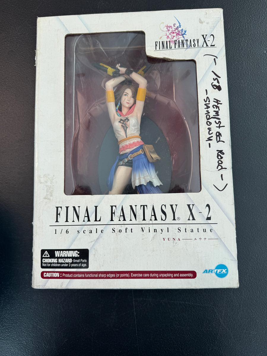 Final Fantasy X-2 1/6 scale Soft Vinyl Yuna Statue (Box Shows Wear) MD ...