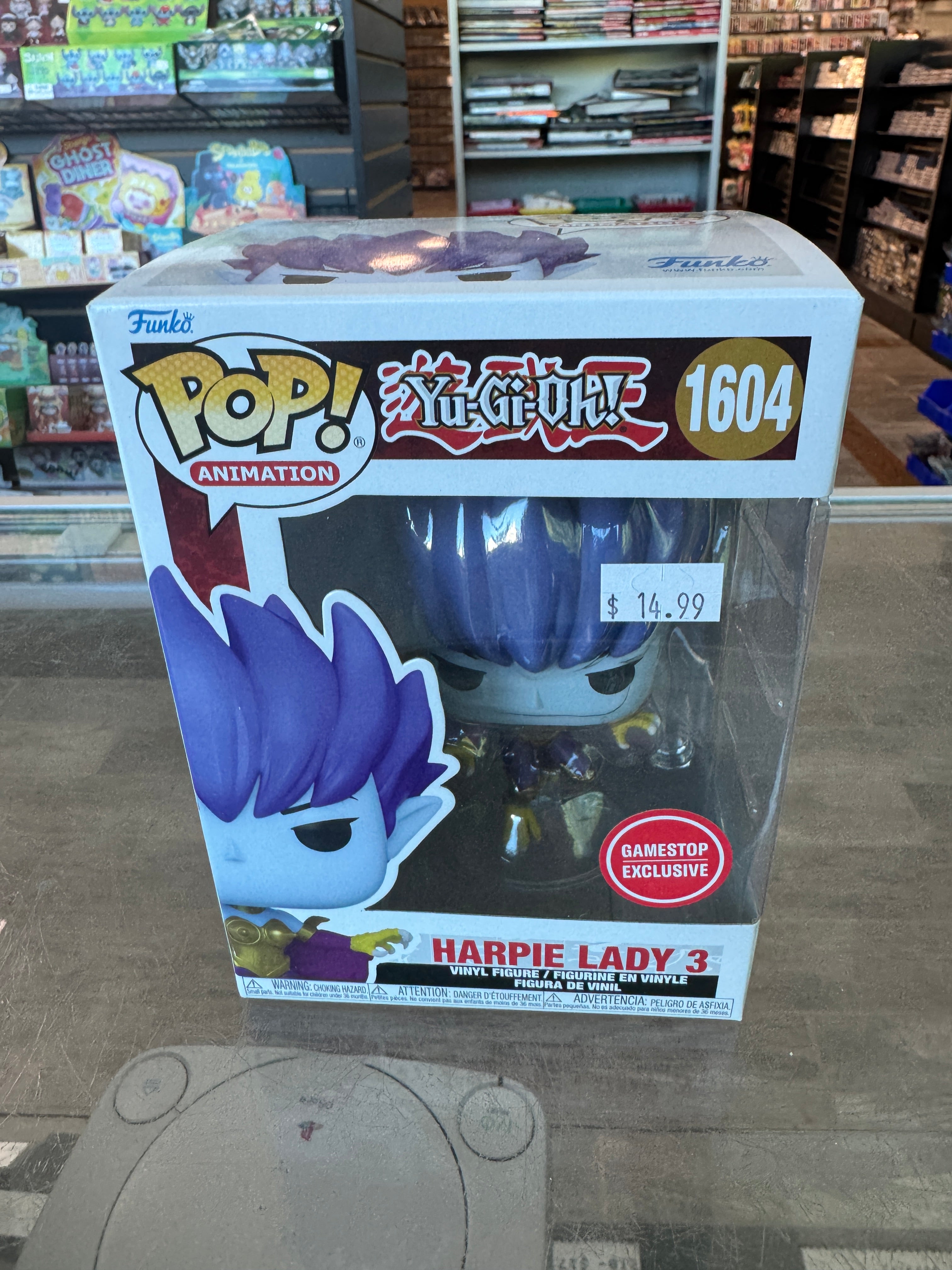 Yu-Gi-Oh! - Harpie Lady 3 - GameStop (Exclusive) #1604 - Funko Pop ...