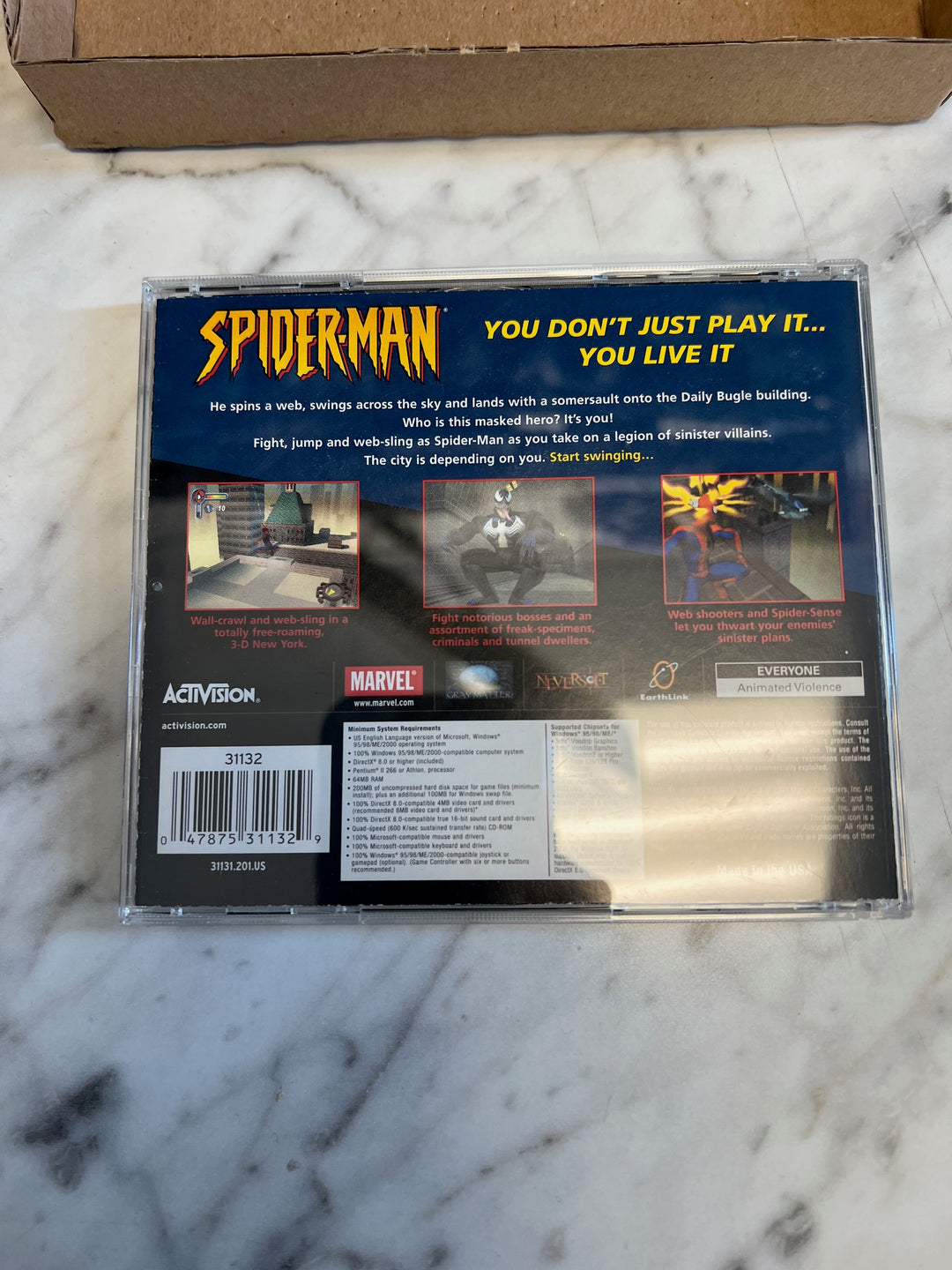 Spider-Man Activision - PC CD-ROM PU81325 – Core Gaming