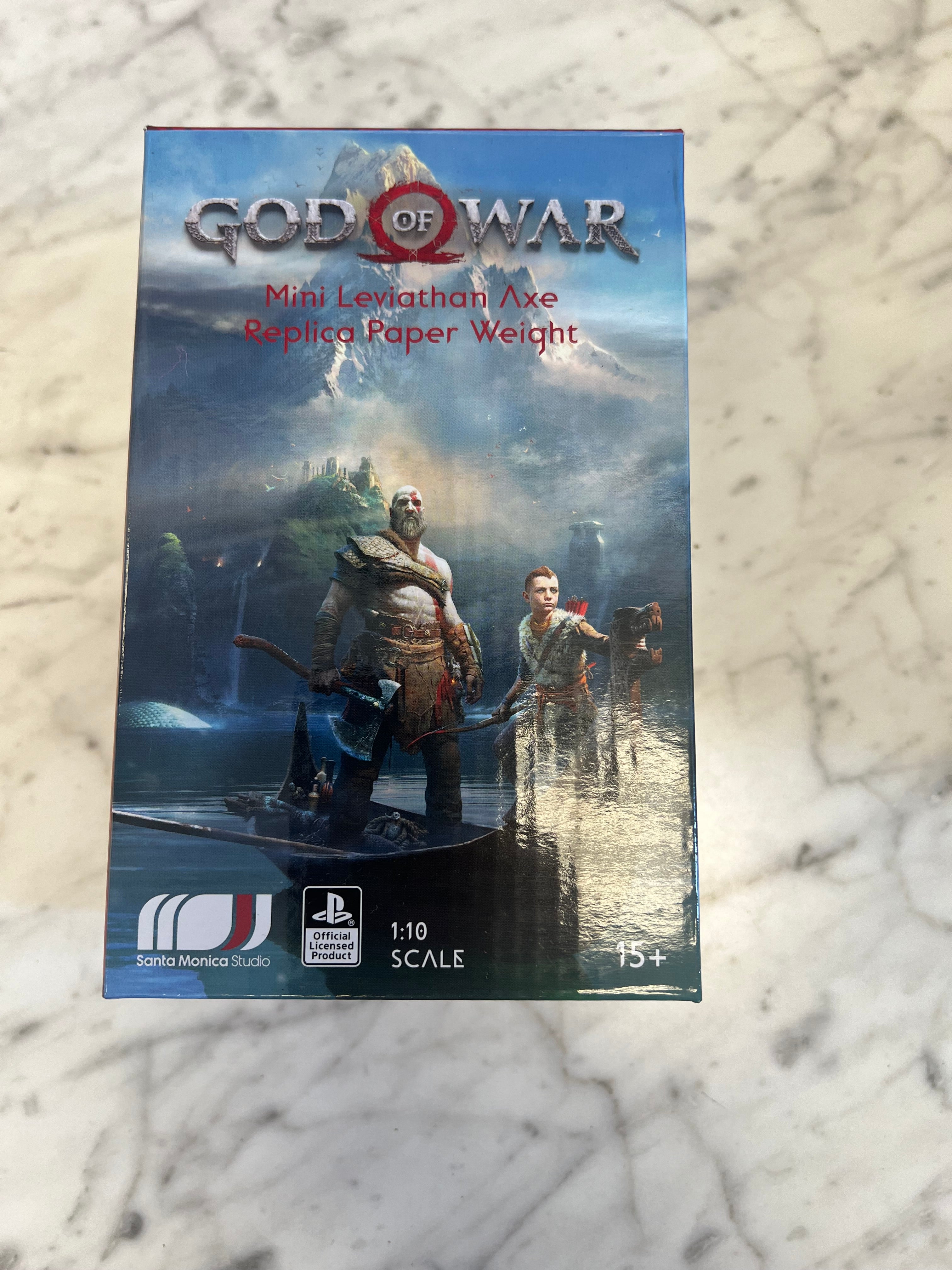 Loot Crate God Of War Mini Leviathan Axe Replica Paper Weight U101724 ...