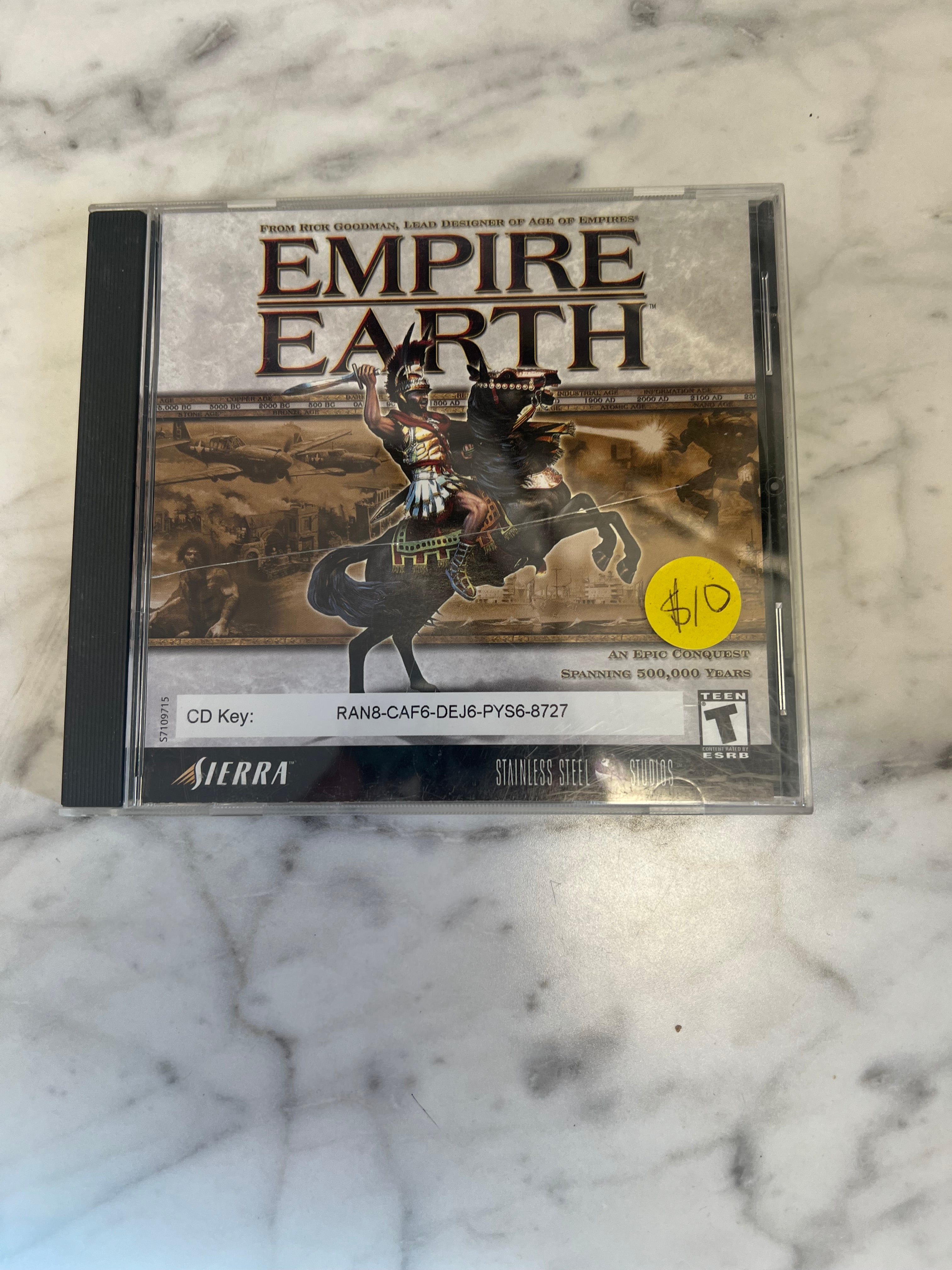 Empire Earth for Windows PC CD-ROM U101724 – Core Gaming