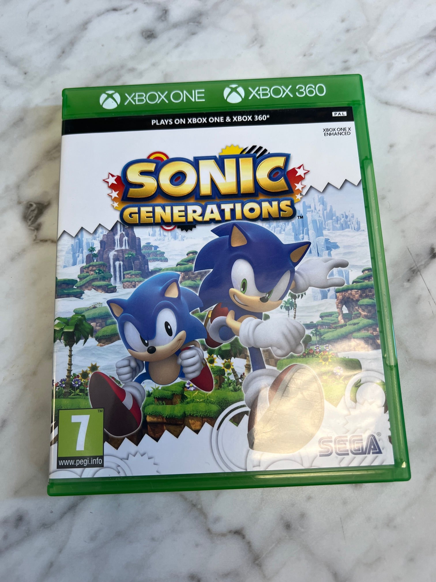 Sonic Generations Xbox 360 Xbox One European PEGI Import REGION LOCKED ...