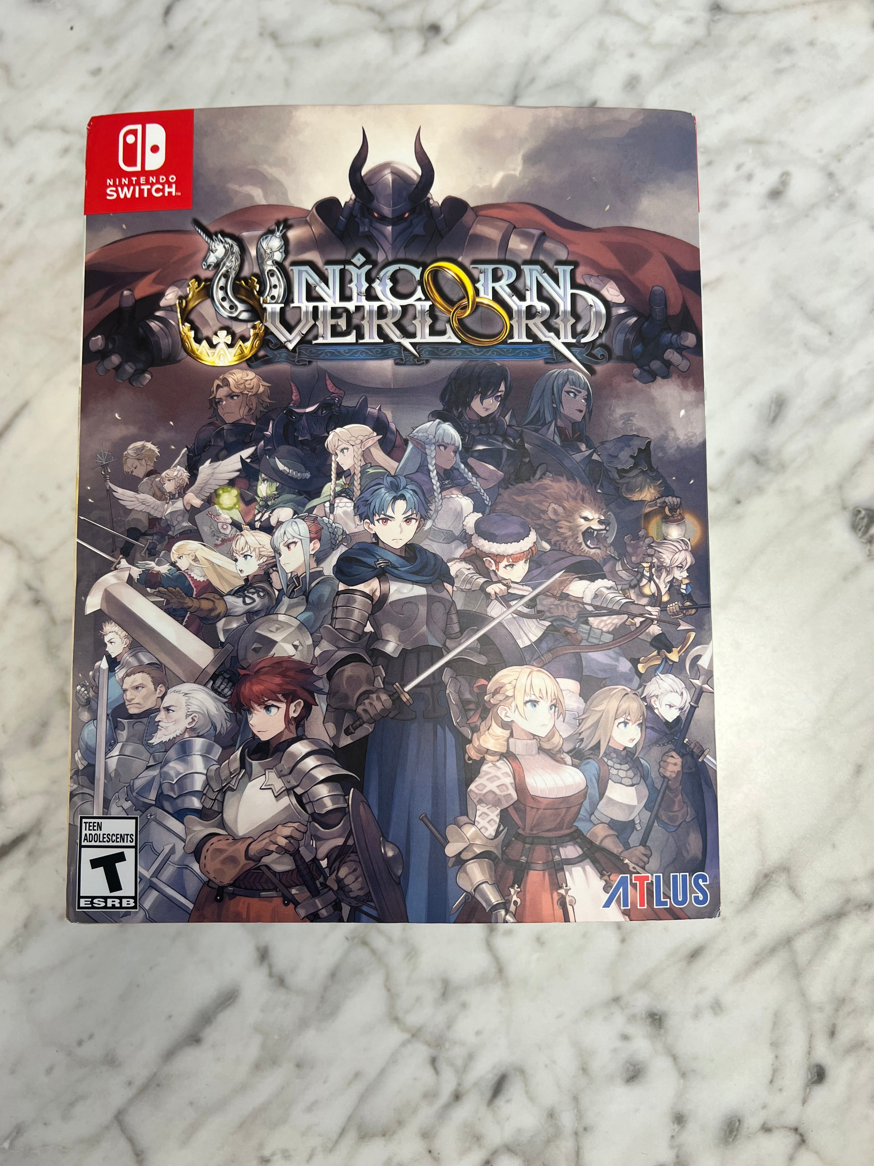 Unicorn Overlord Nintendo Switch Monarch Edition NO GAME See pictures ...