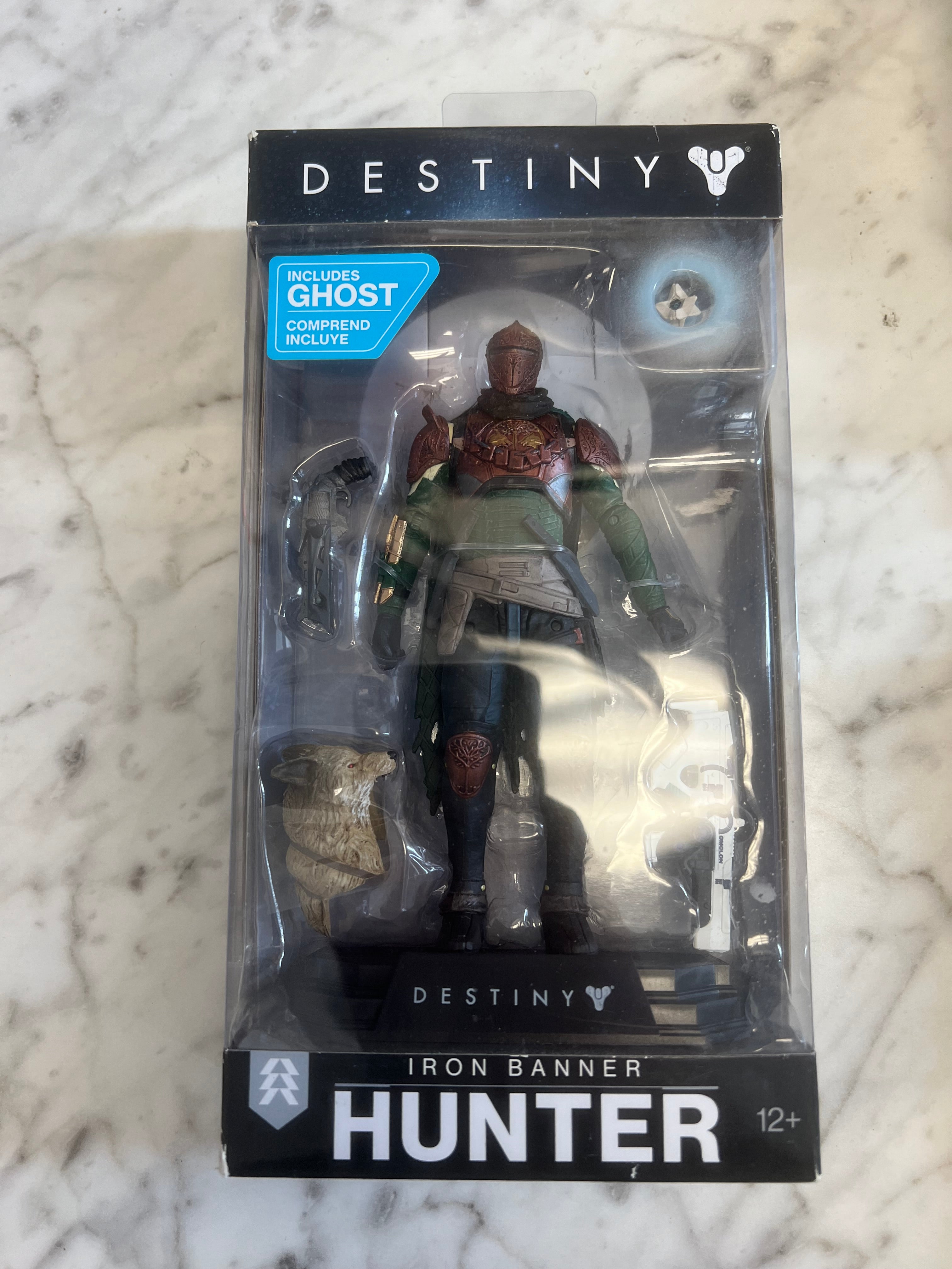 McFarlane Toys Iron Banner Hunter Destiny Vinyl Action Figure With Swo ...