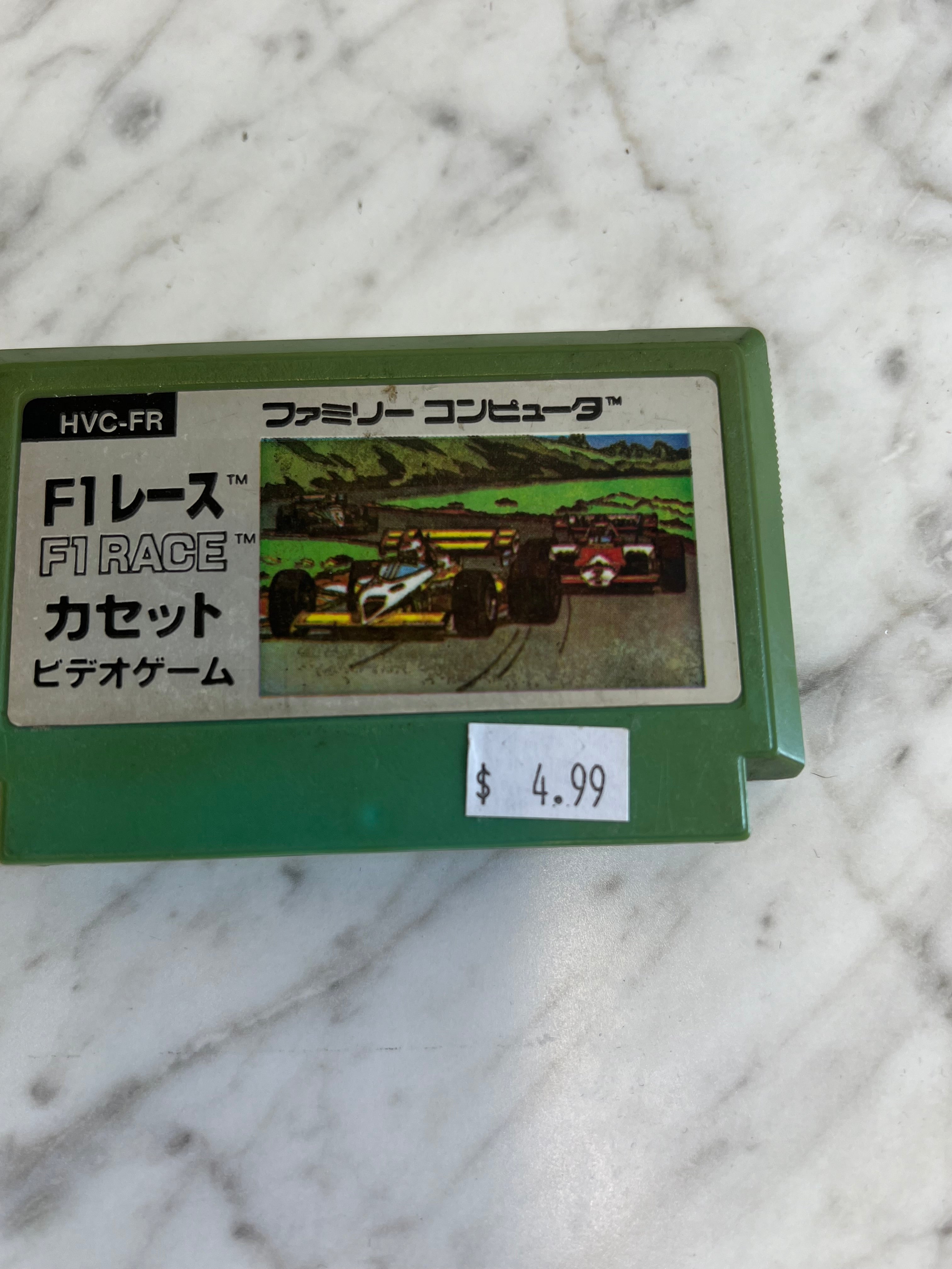 F1 Race for Famicom JP Import HVC-FR IMP11524 – Core Gaming