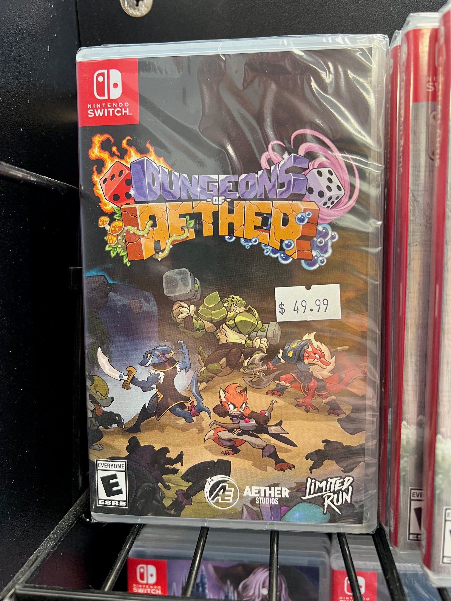Dungeons of Aether (Limited Run) - Nintendo Switch S12825 – Core Gaming