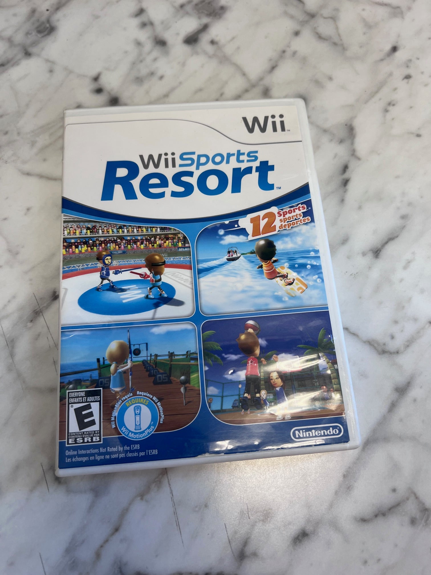 Wii Sports Resort Nintendo Wii CASE ONLY CO12425 – Core Gaming